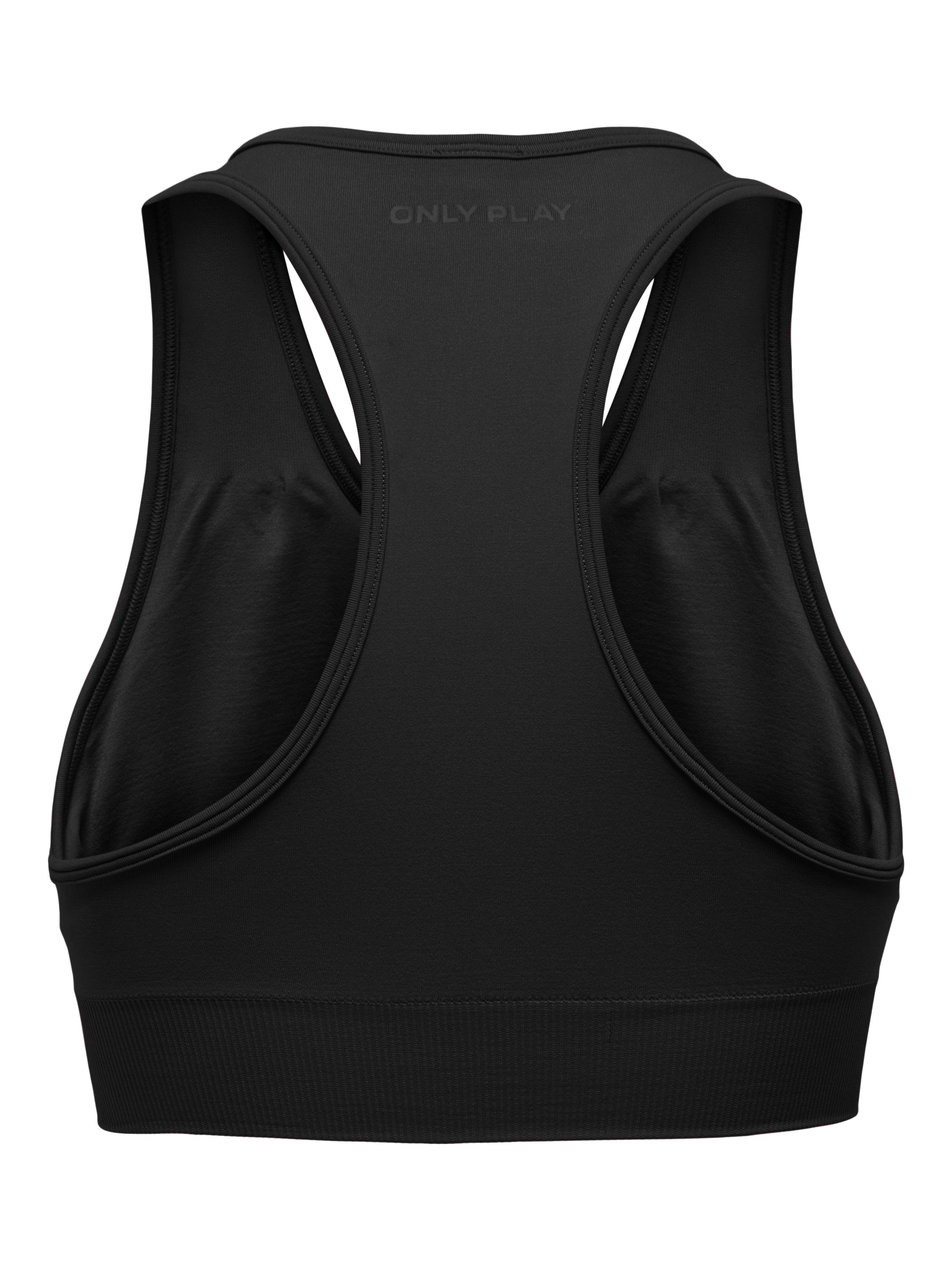 Soutien-gorges Le dos nageur offre un soutien postural | Black | ONLY®