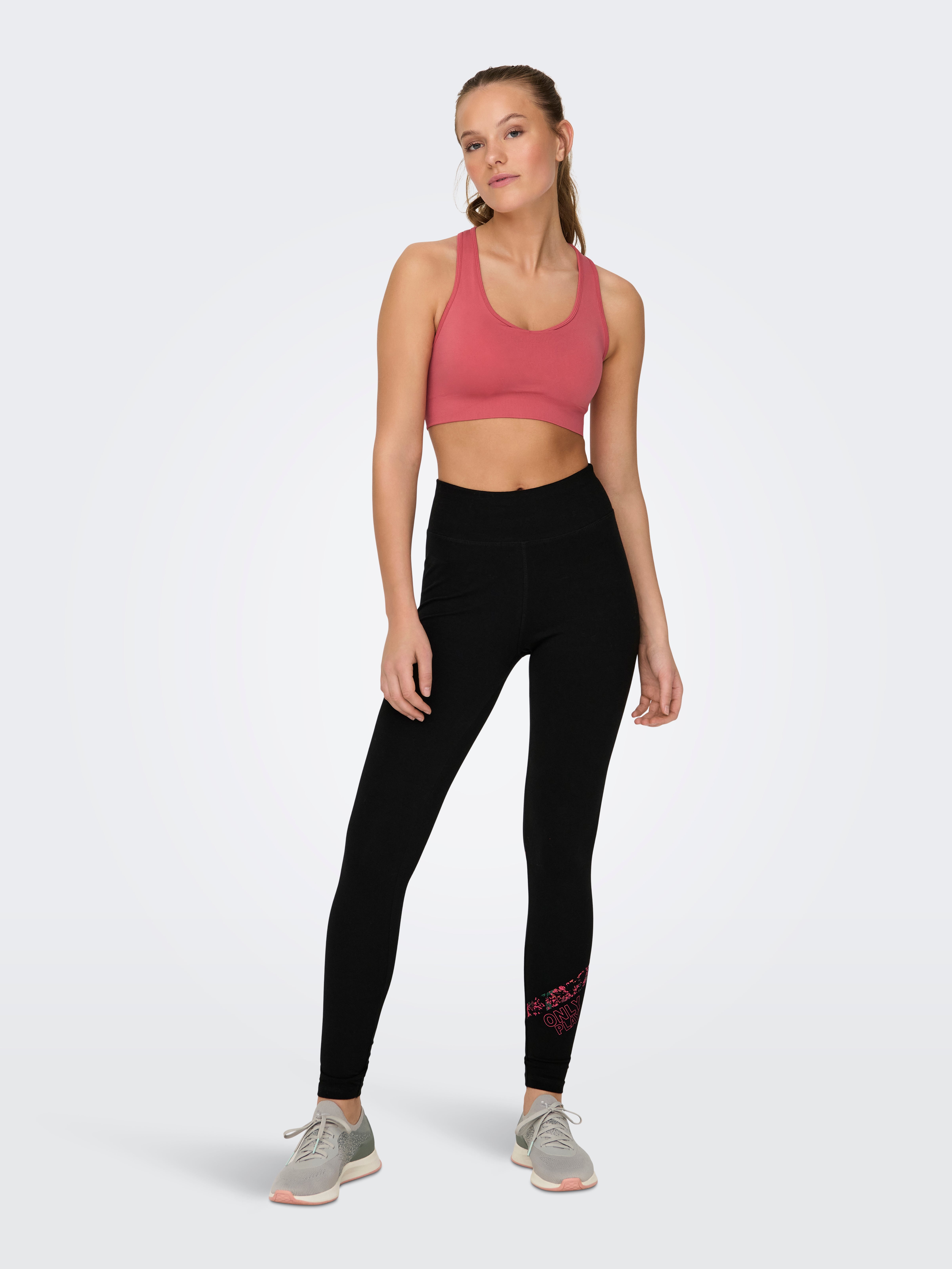 Naadloos Sport BH | Midden Roze | ONLY®