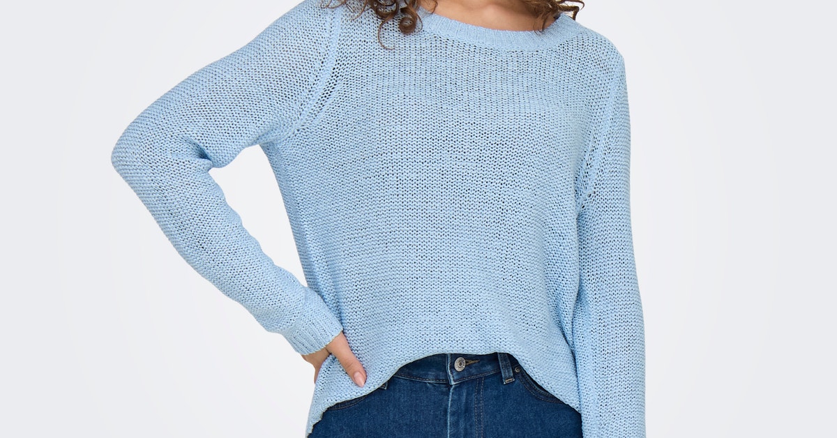 Liso - Jersey de punto | Turquesa claro | ONLY®