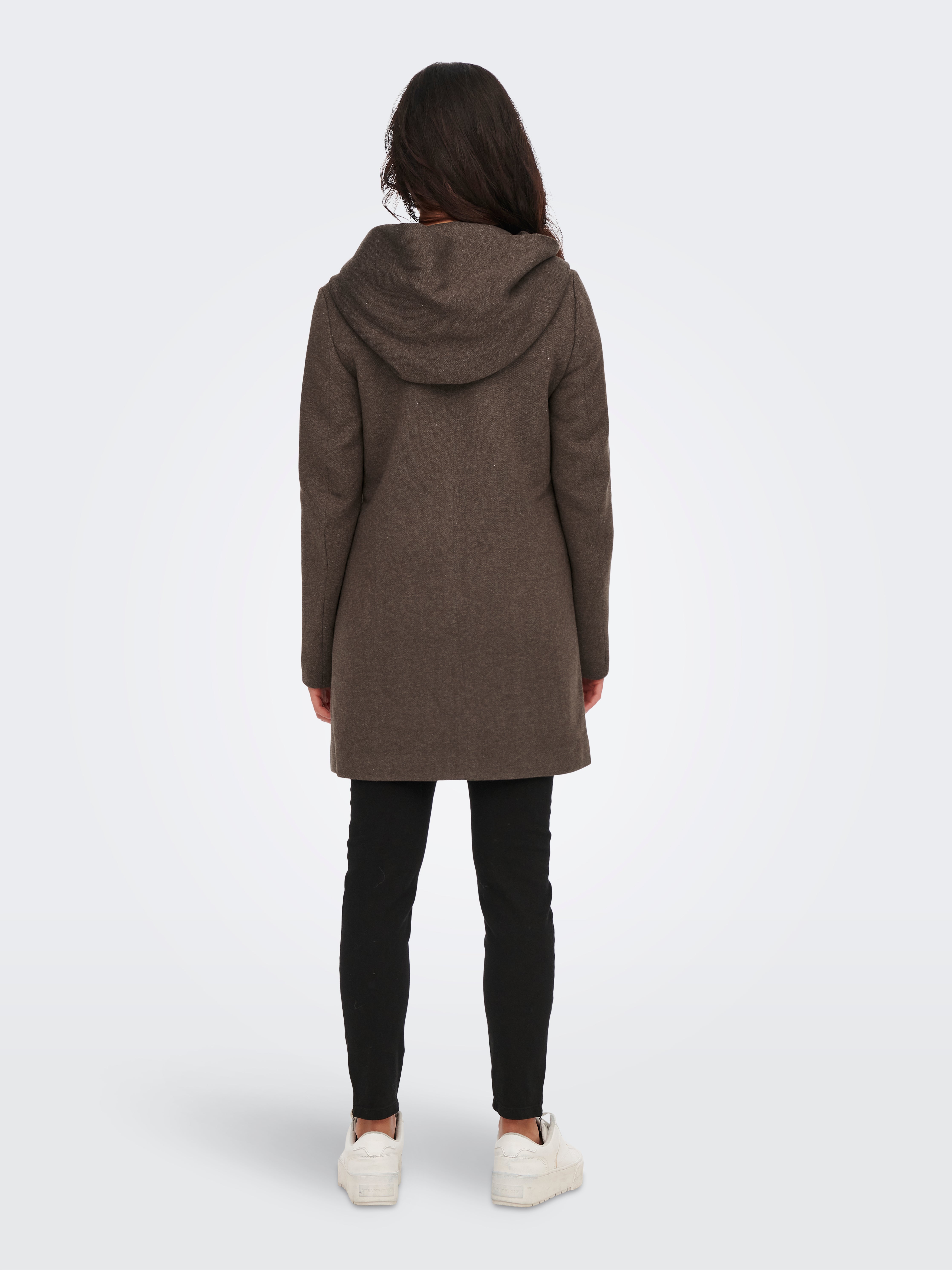 Klassisk Kåpe | Mørk brun | ONLY®