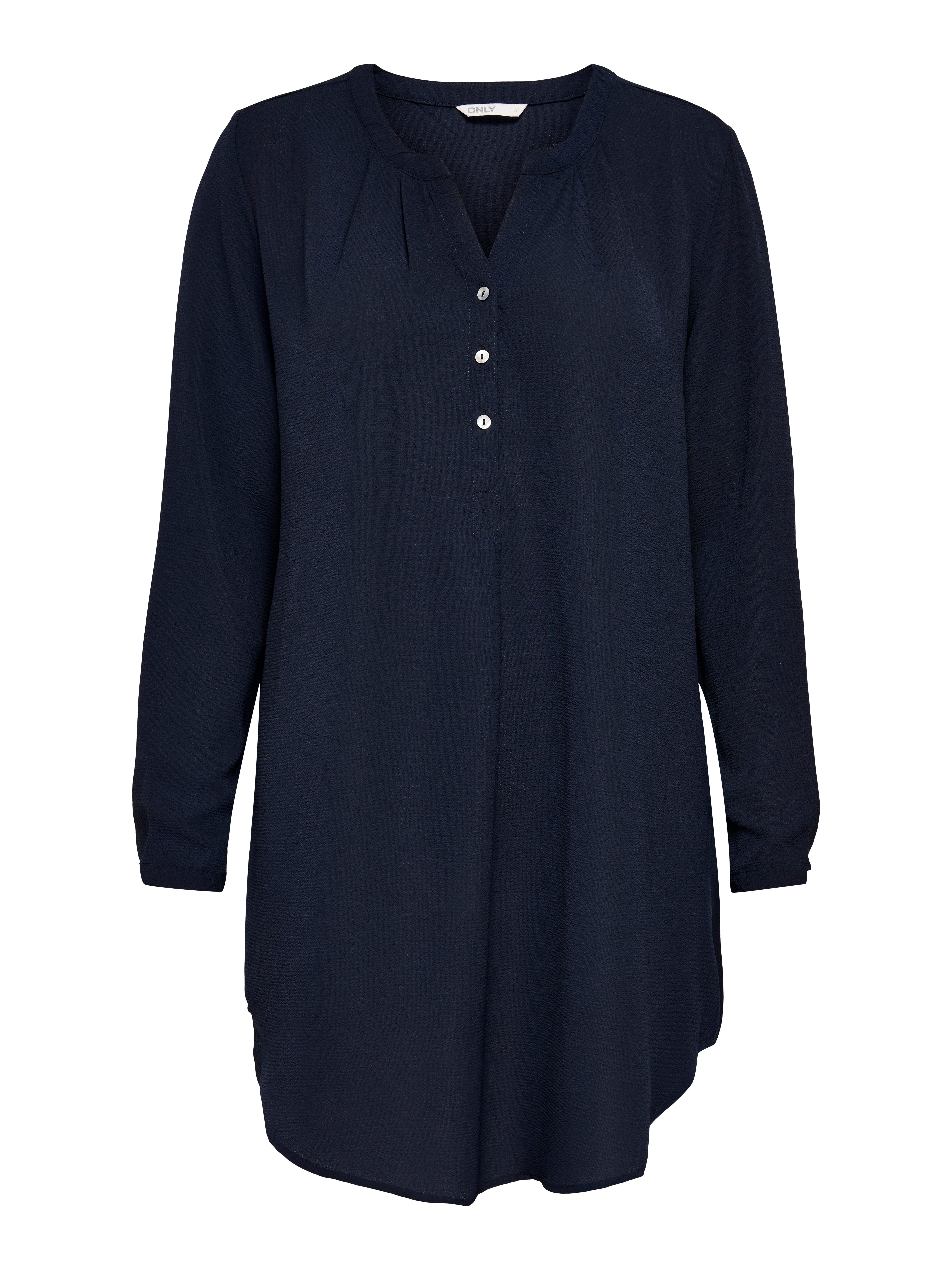 Solid Long sleeved shirt | Dark Blue | ONLY®