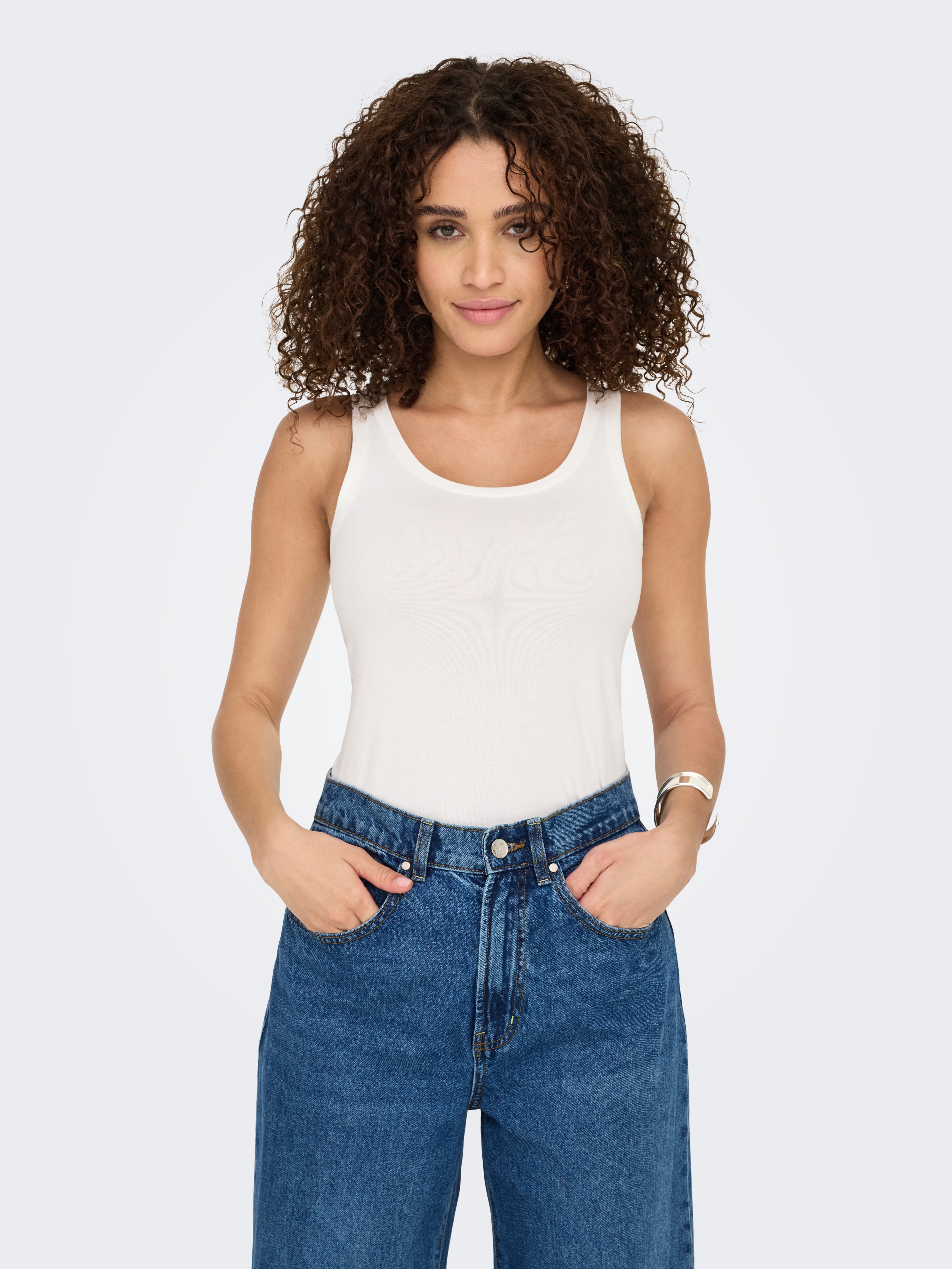 JDYAVA 2-pak Tanktop | Hvid | ONLY®