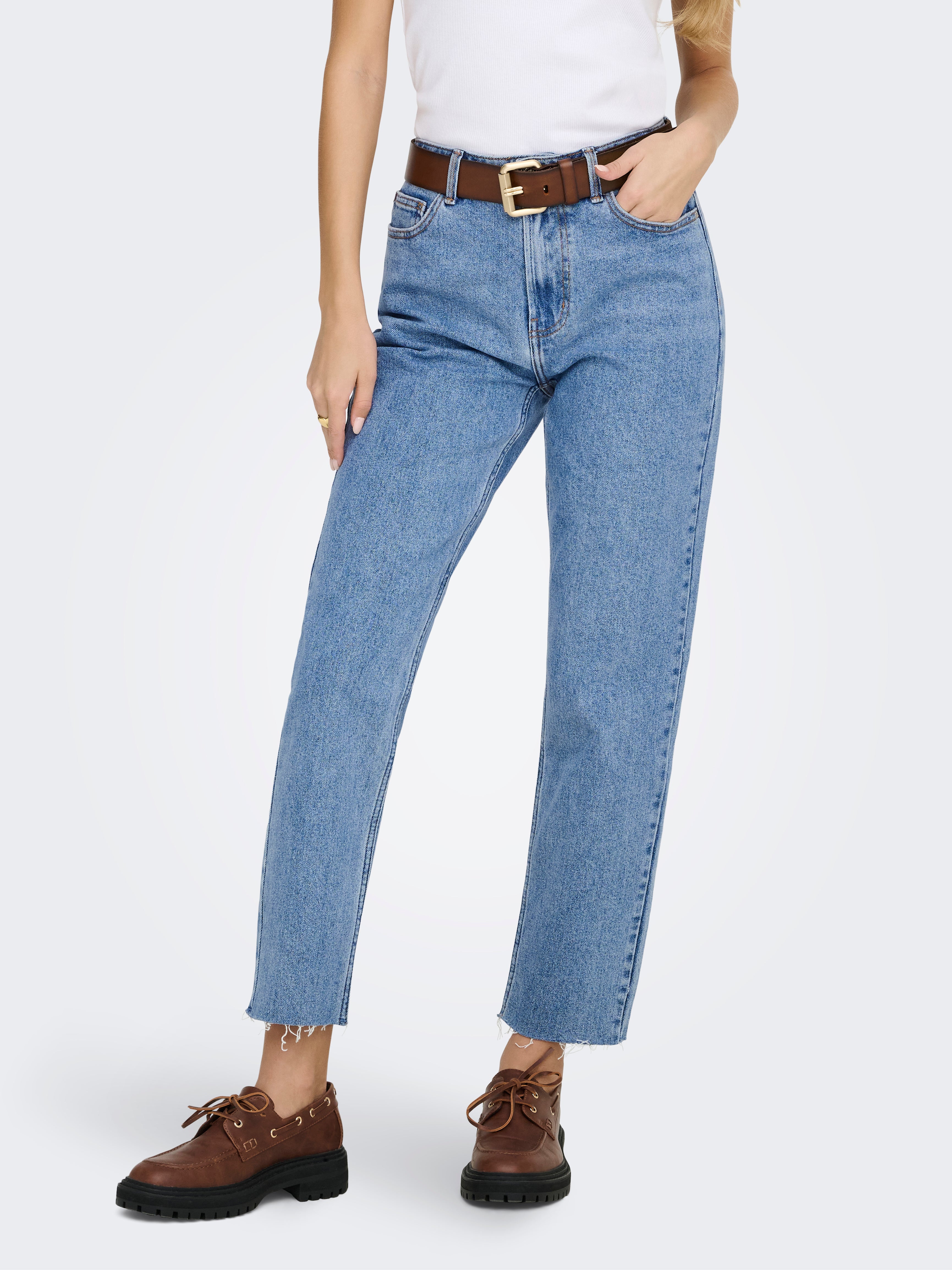 Straight Jeans voor Dames | ONLY®