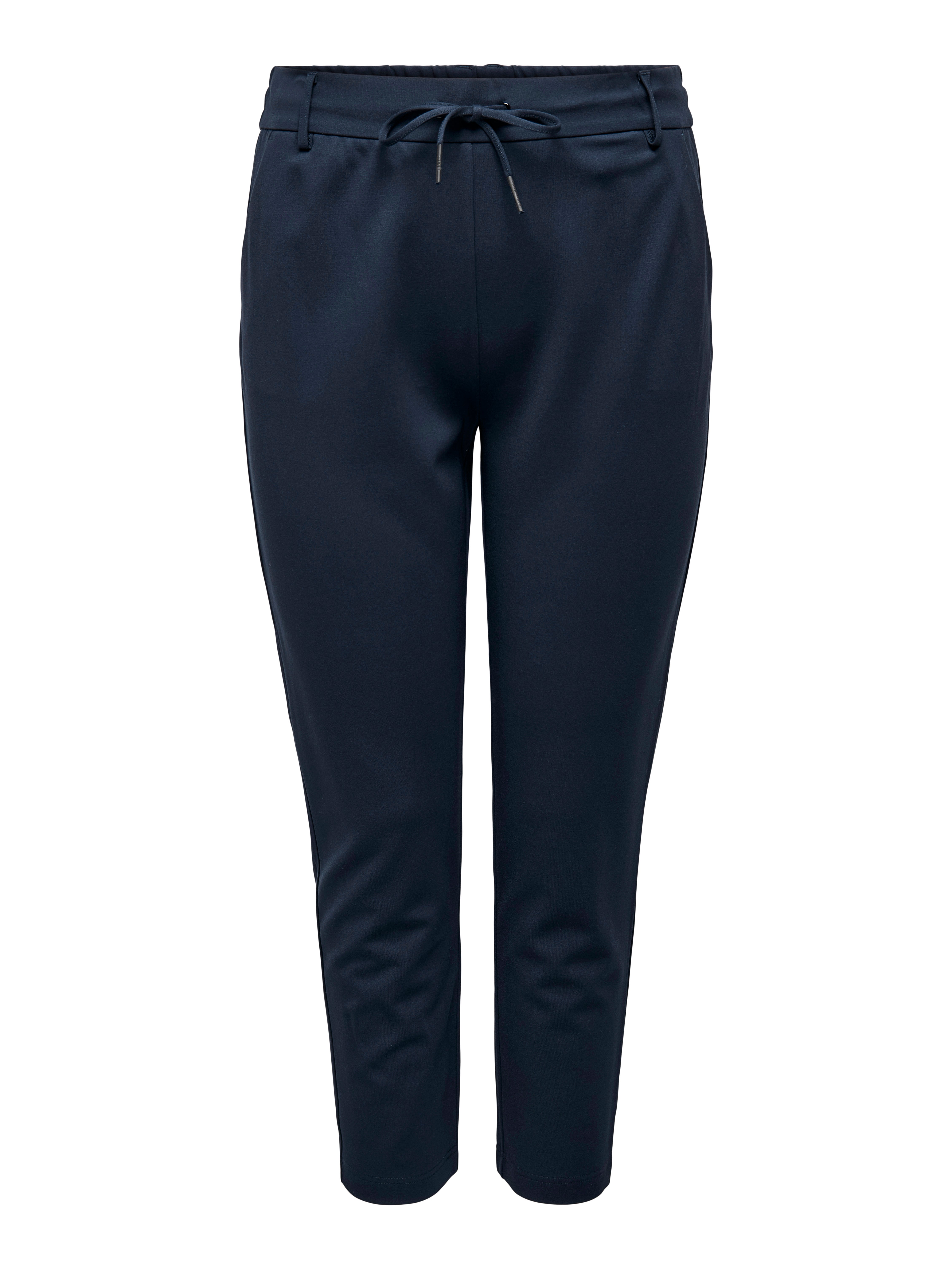 Curvy solid colored Trousers | Dark Blue | ONLY®