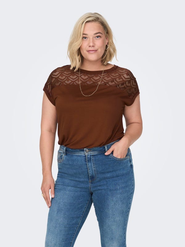 Plus size-topper til dame | Bluser og t-skjorter | ONLY Carmakoma