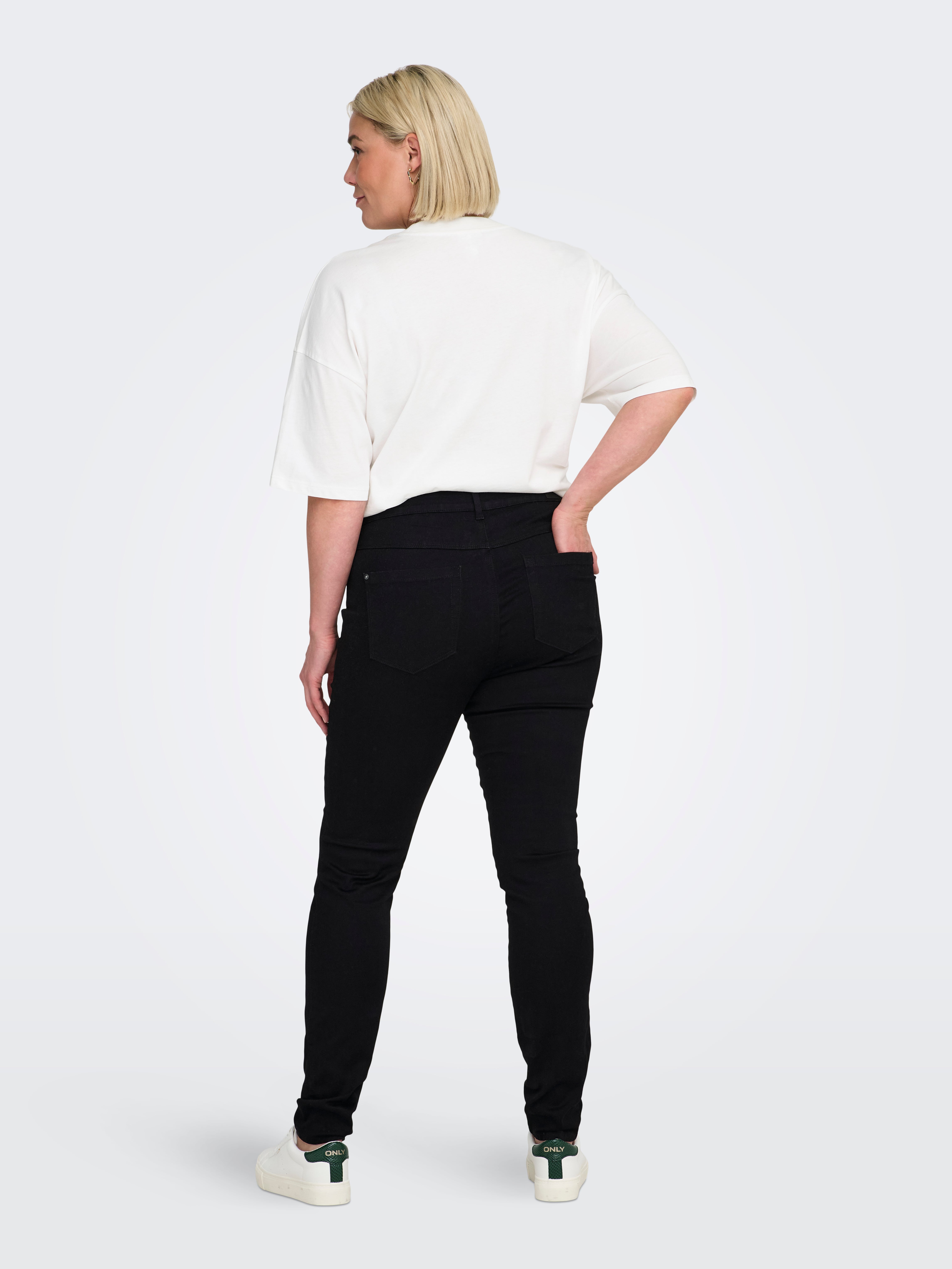 Skinny Fit High waist Jeans | Black | ONLY®