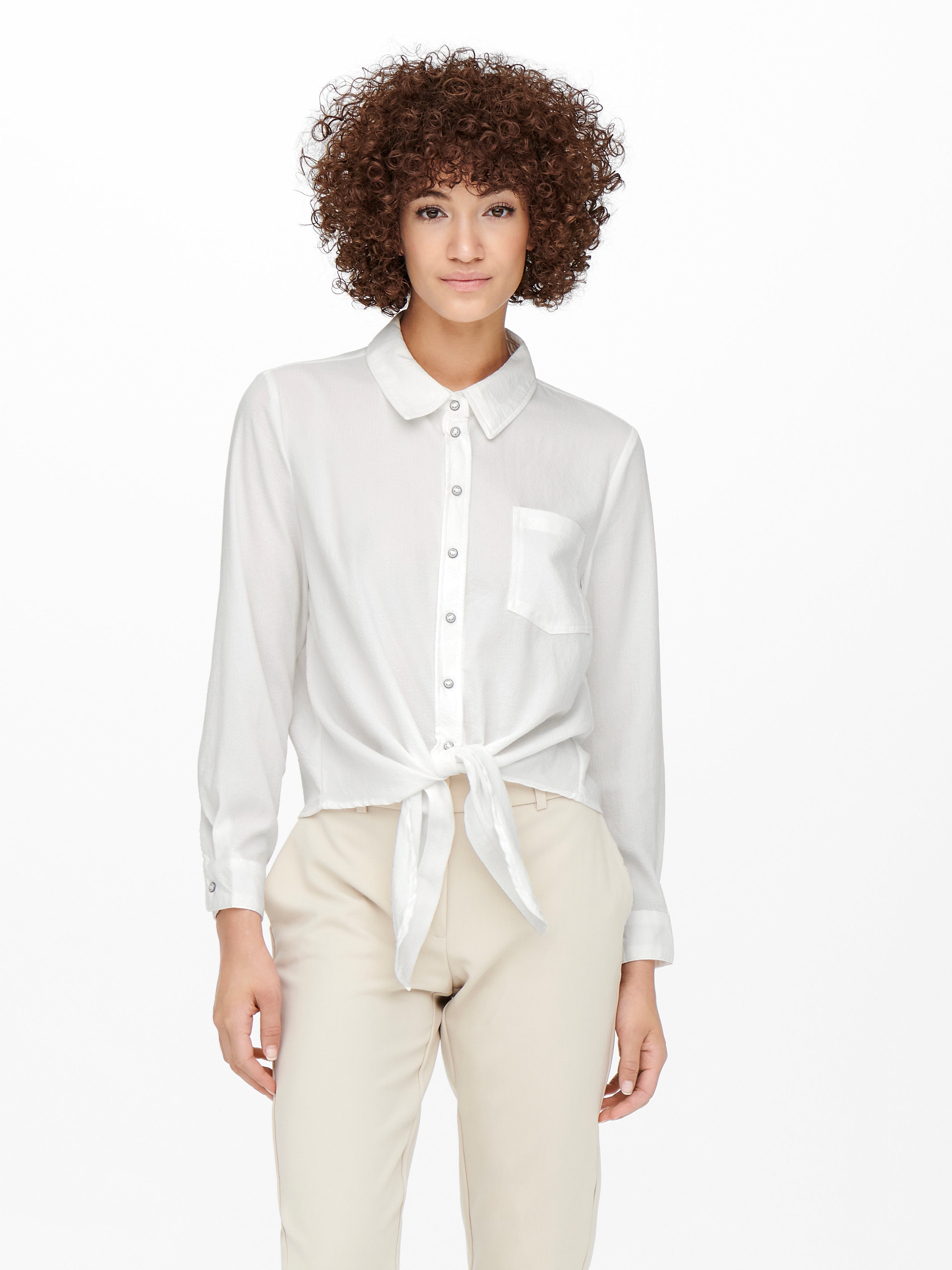 Chemise Blanche A Nouer