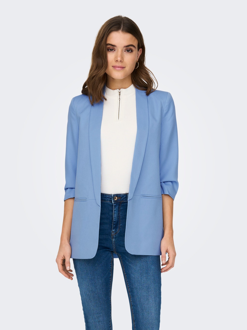 Lang Blazer | Medium blå | ONLY®
