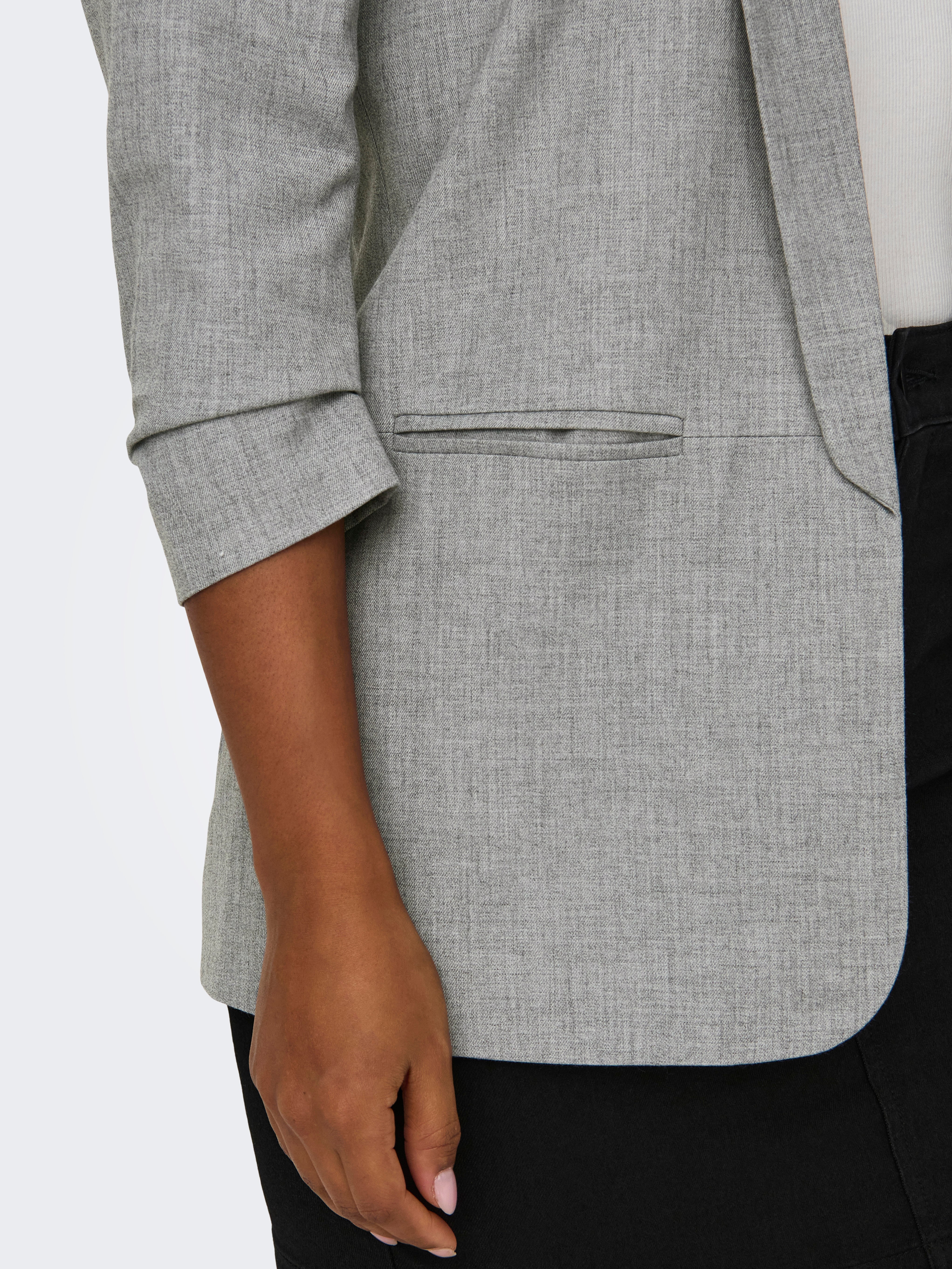 Largo Blazer | Gris claro | ONLY®