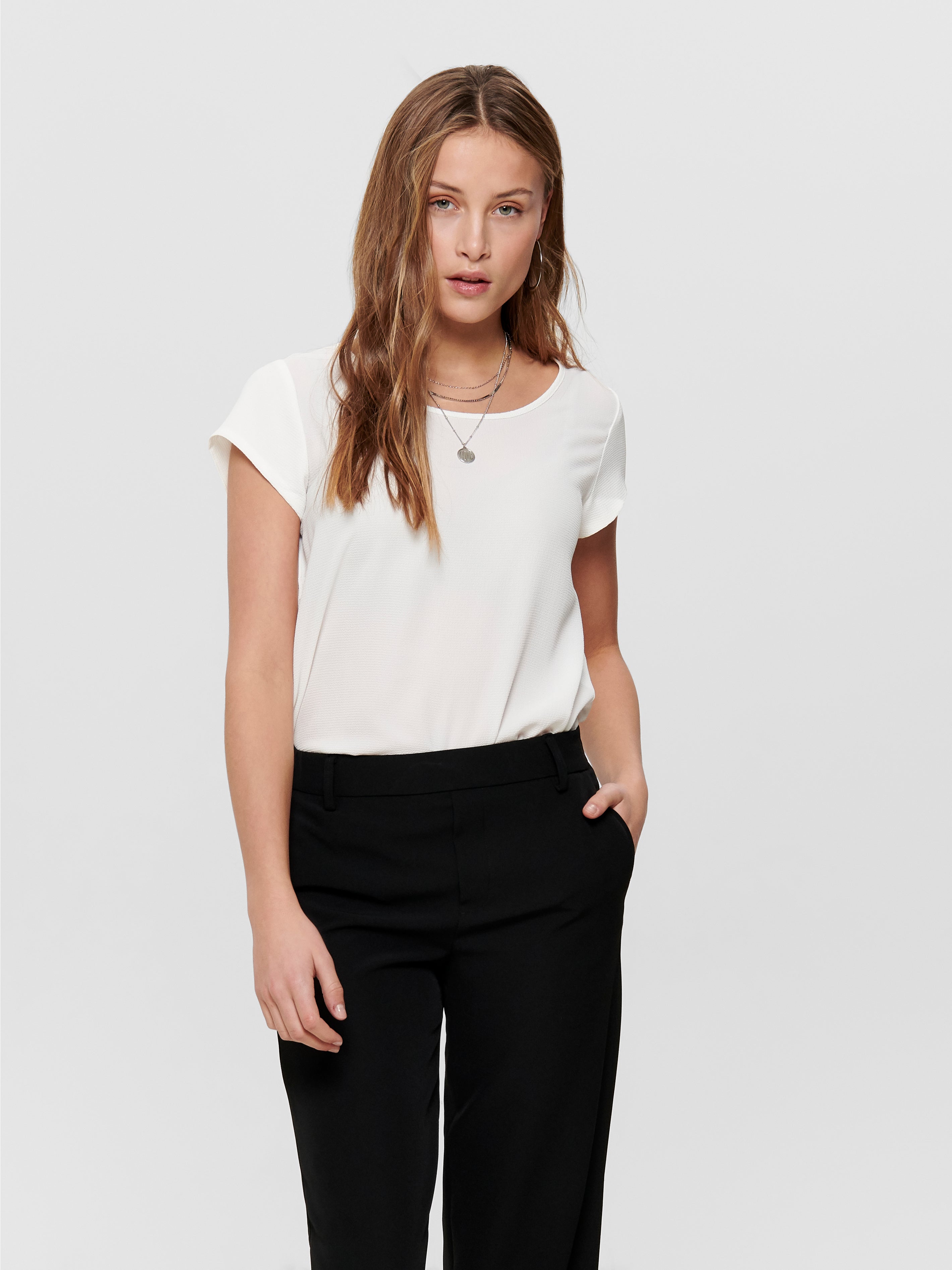 Loose Top | White | ONLY®