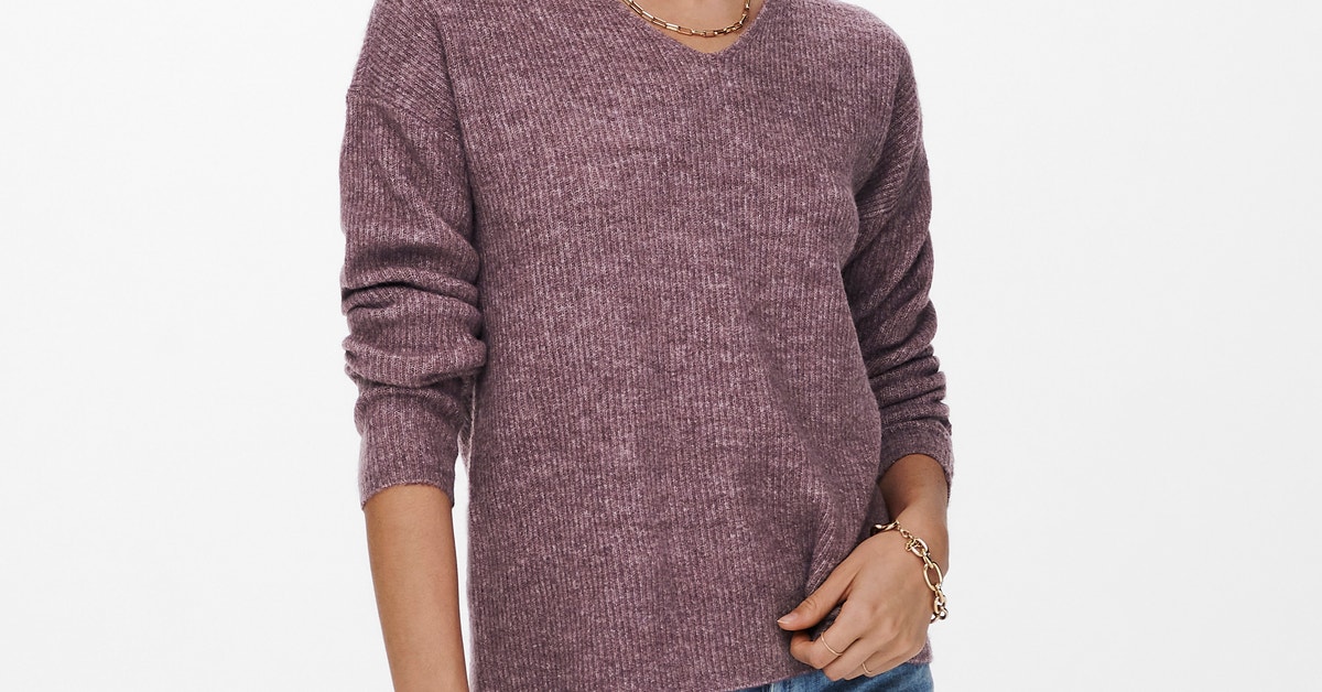 20% Rabatt auf V-Ausschnitt Strickpullover | ONLY®