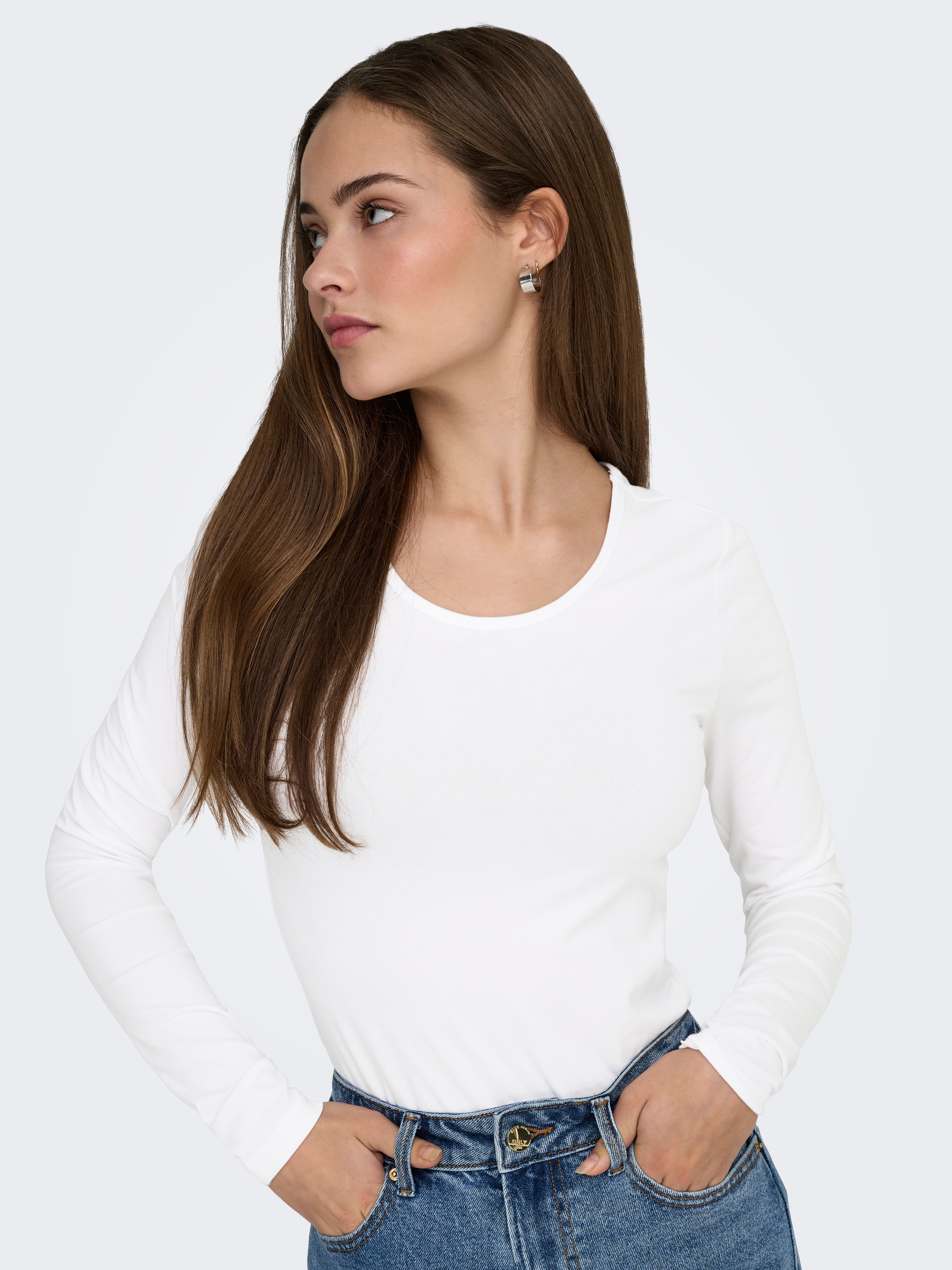 Basic Top | White | ONLY®