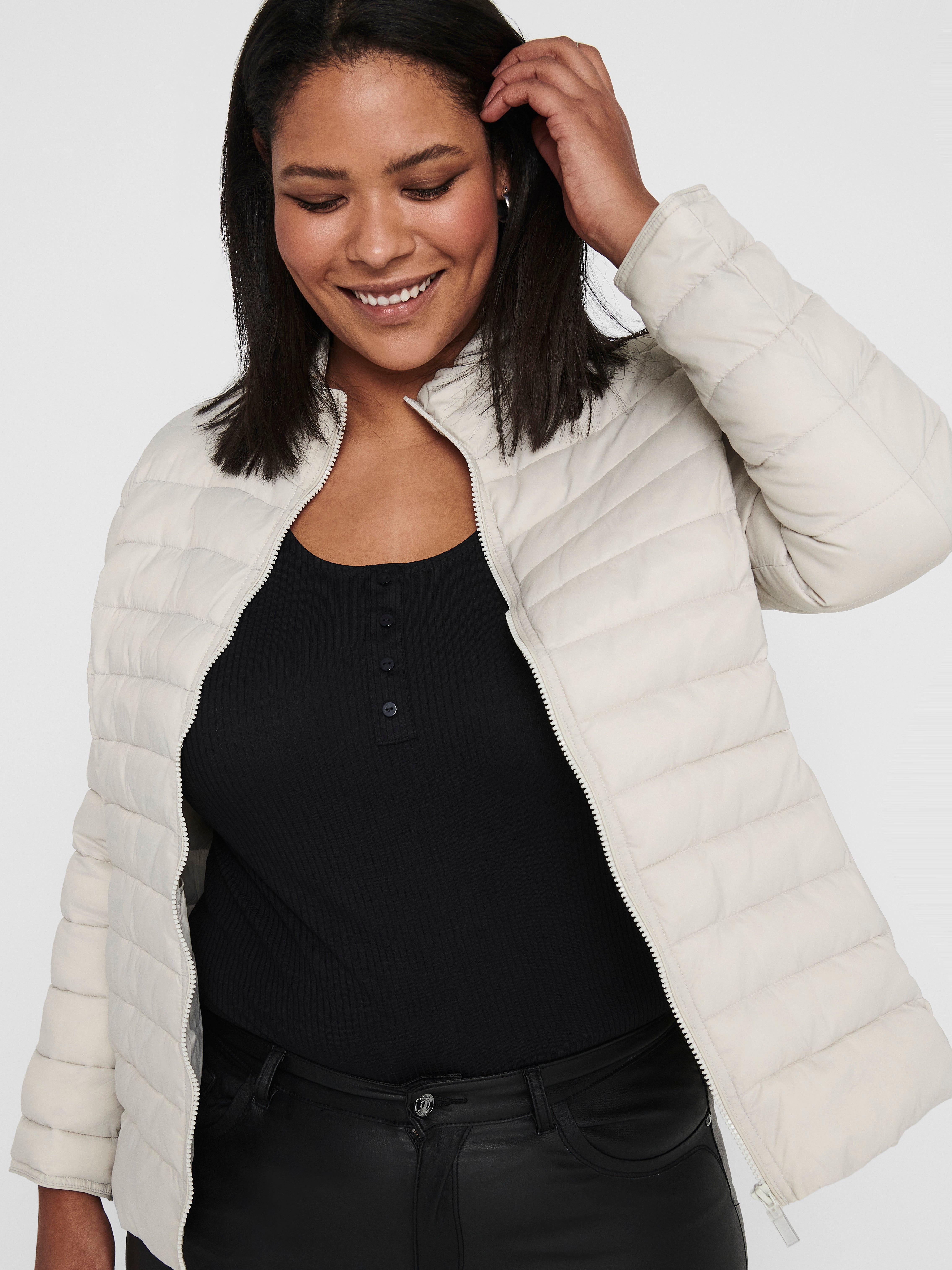 CARTAHOE Quilted jacket | Light Grey | ONLY®