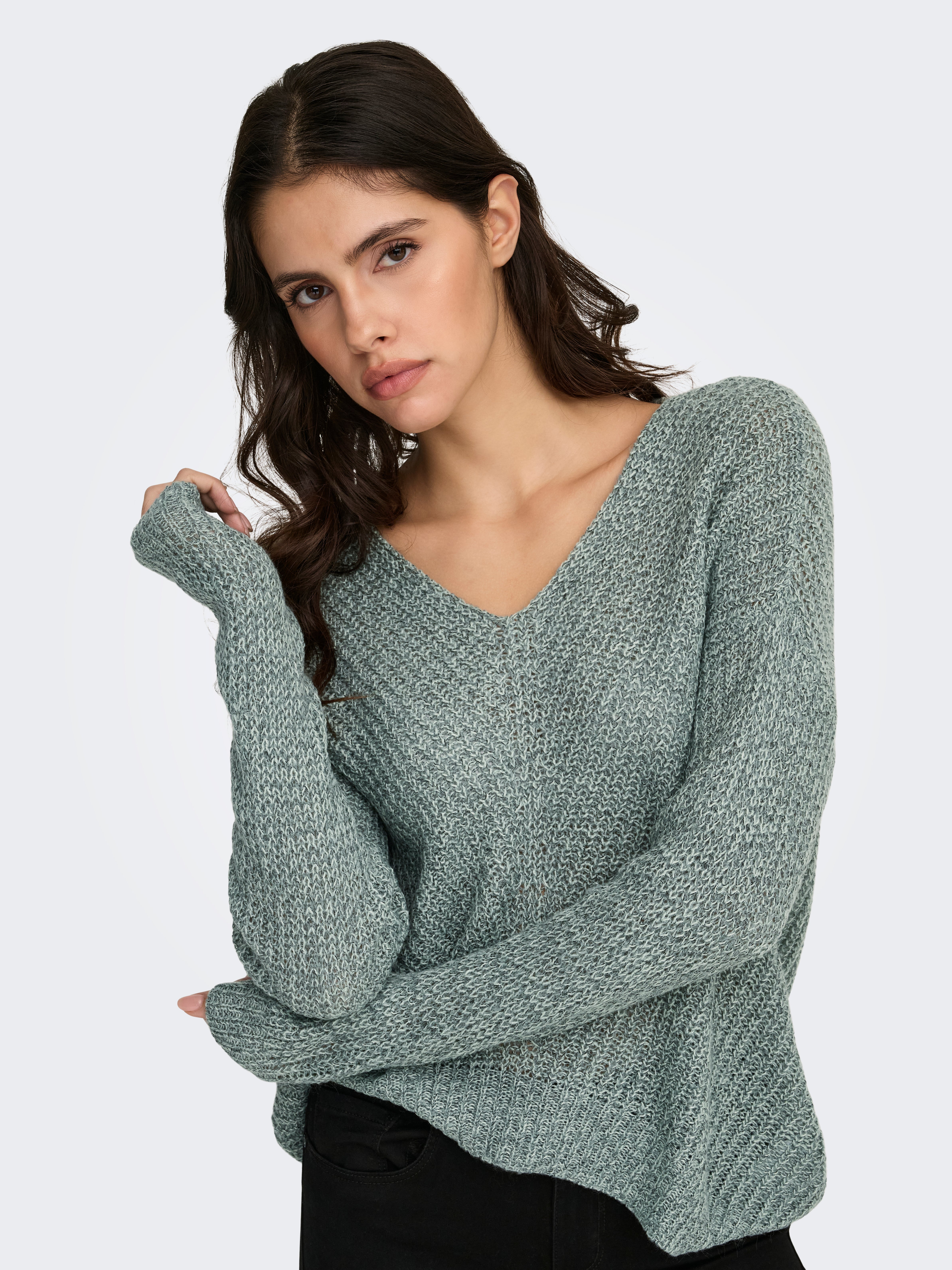 JDYNEW Knitted pullover | Dark Turquoise | ONLY®