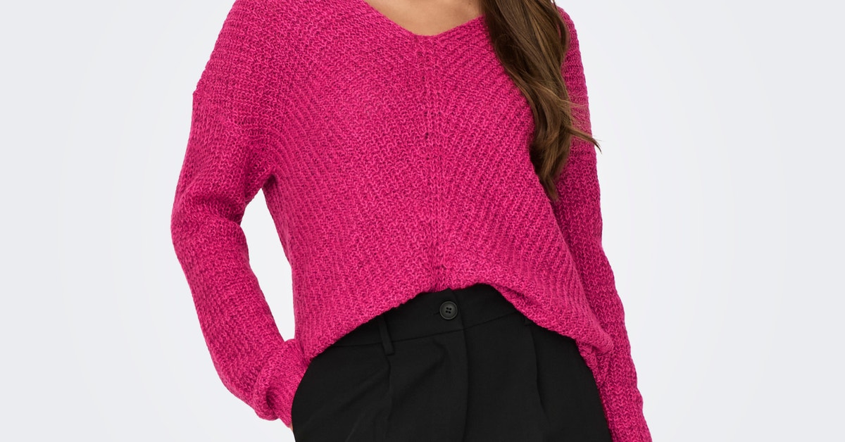 JDYNEW Knitted pullover | Dark Purple | ONLY®