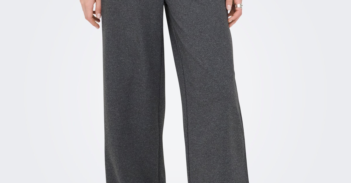 JDYGEGGO Wide Leg Fit Bukser med vide ben | Medium grå | ONLY®