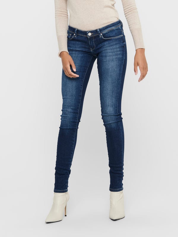 ONLBlush life mi flared Bootcut jeans | Mellanblå | ONLY®
