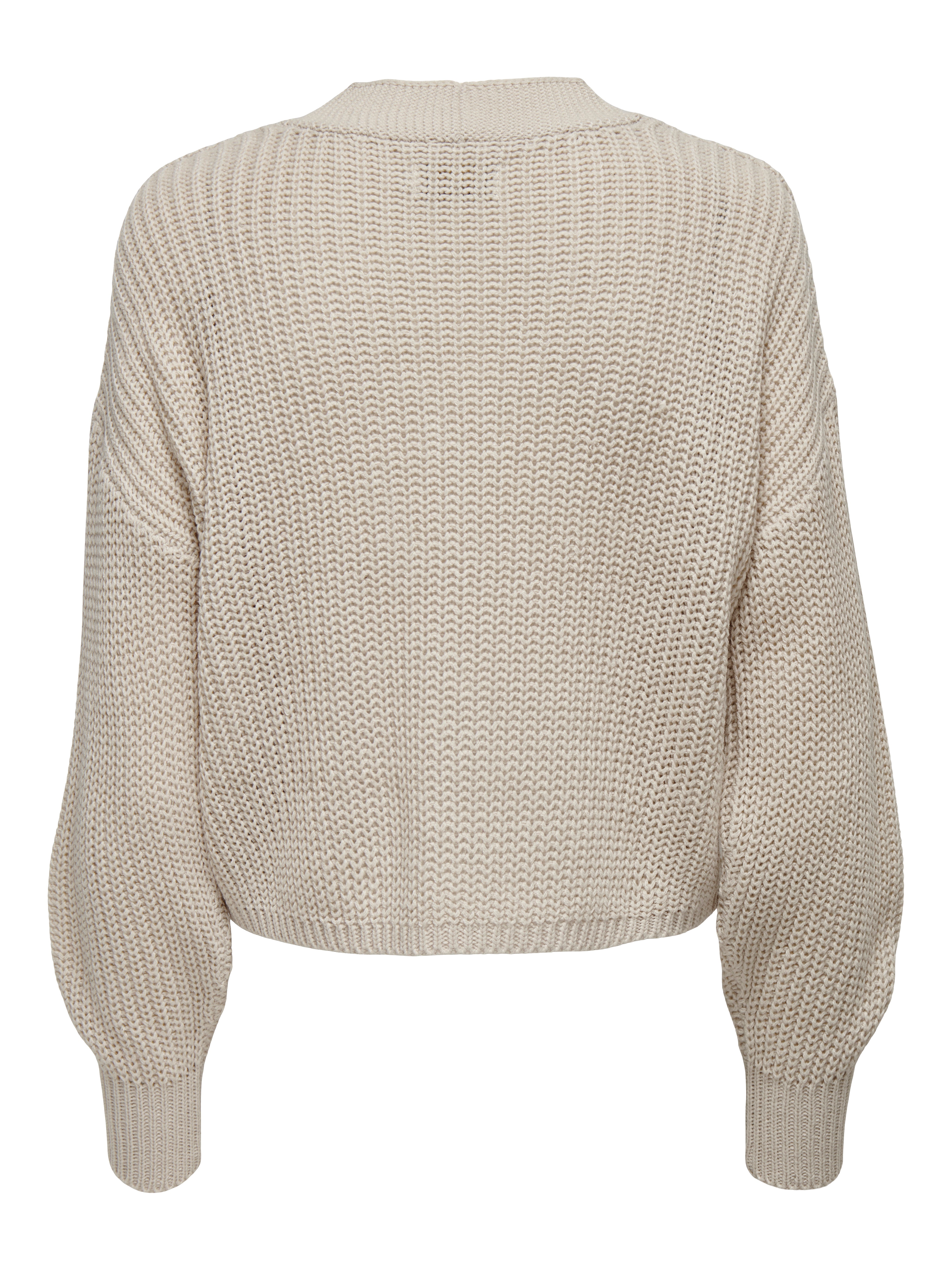 Texture Cardigan en maille | Gris clair | ONLY®