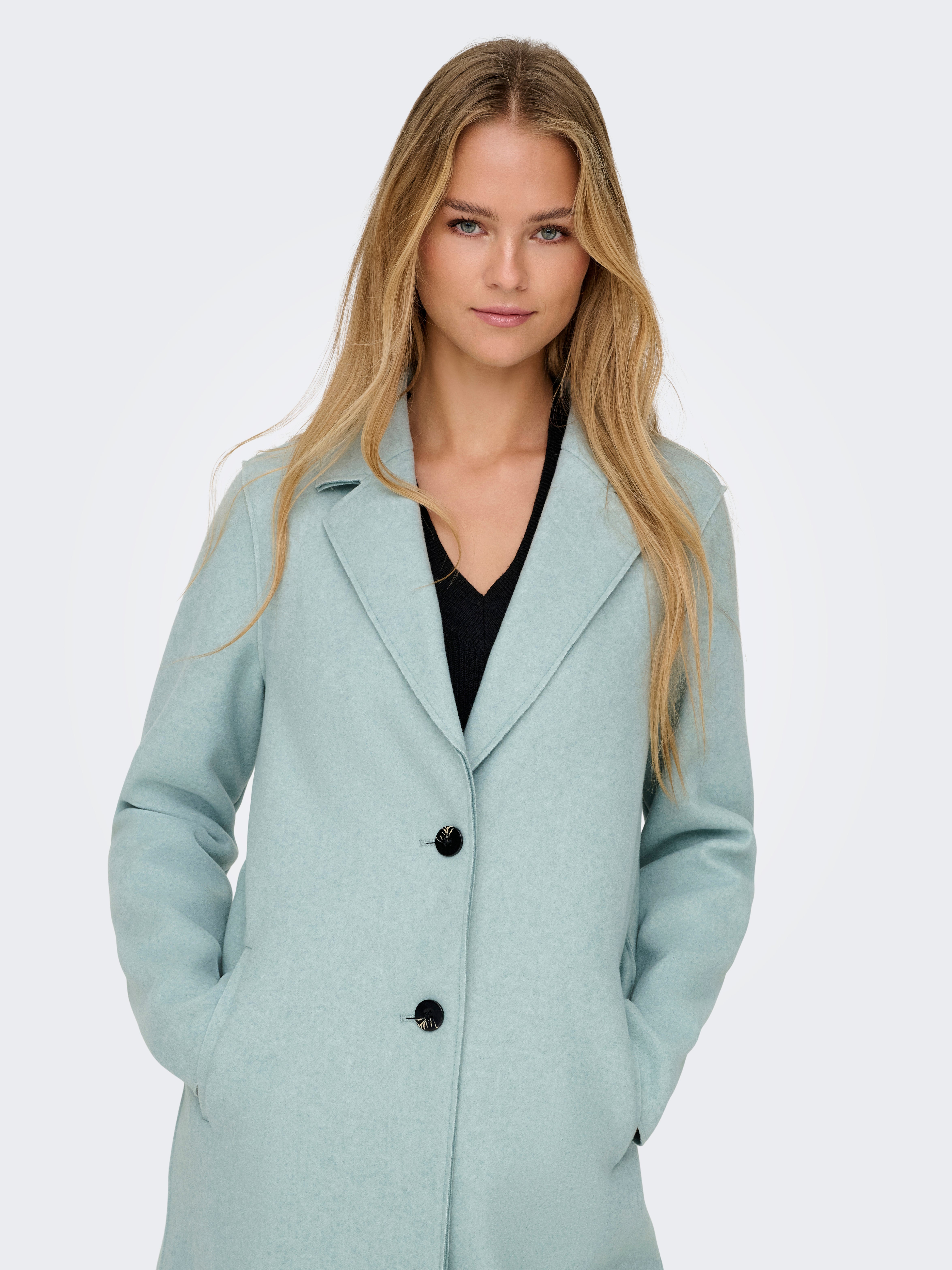 ONLCARRIE Coat | Medium Turquoise | ONLY®