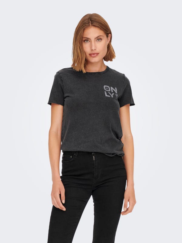 T-shirts met print voor dames | ONLY®