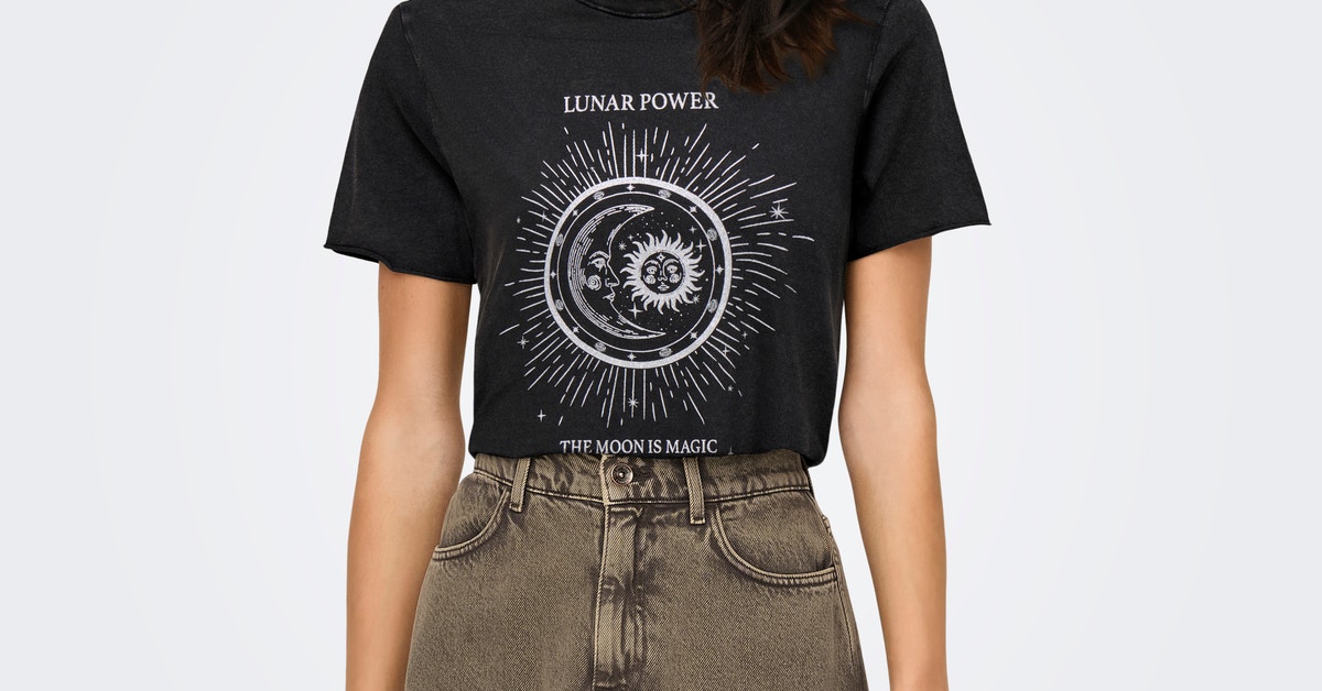 ONLLUCY T-skjorte | Sort | ONLY®