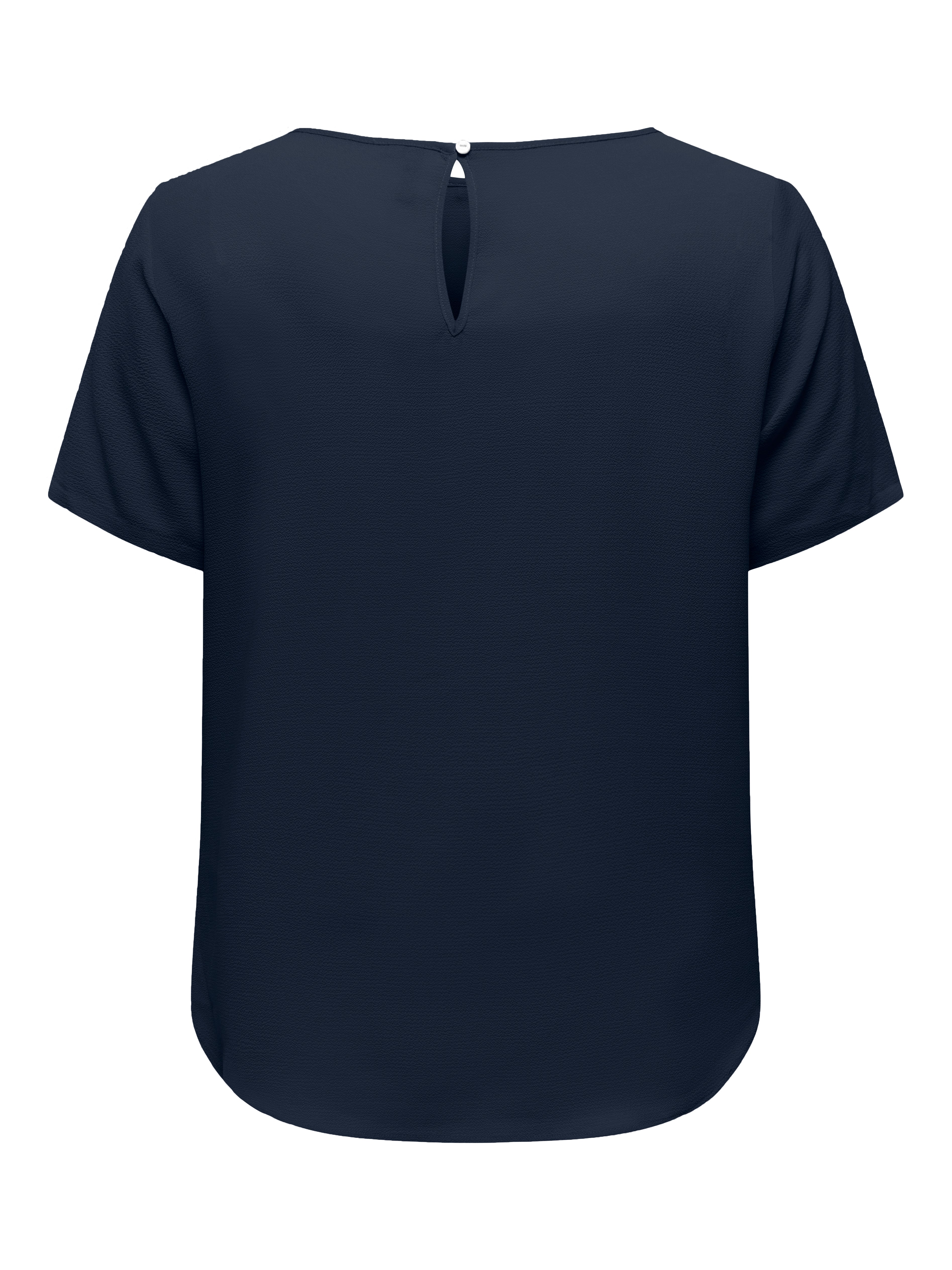 Curvy Print Oberteil | Dunkelblau | ONLY®