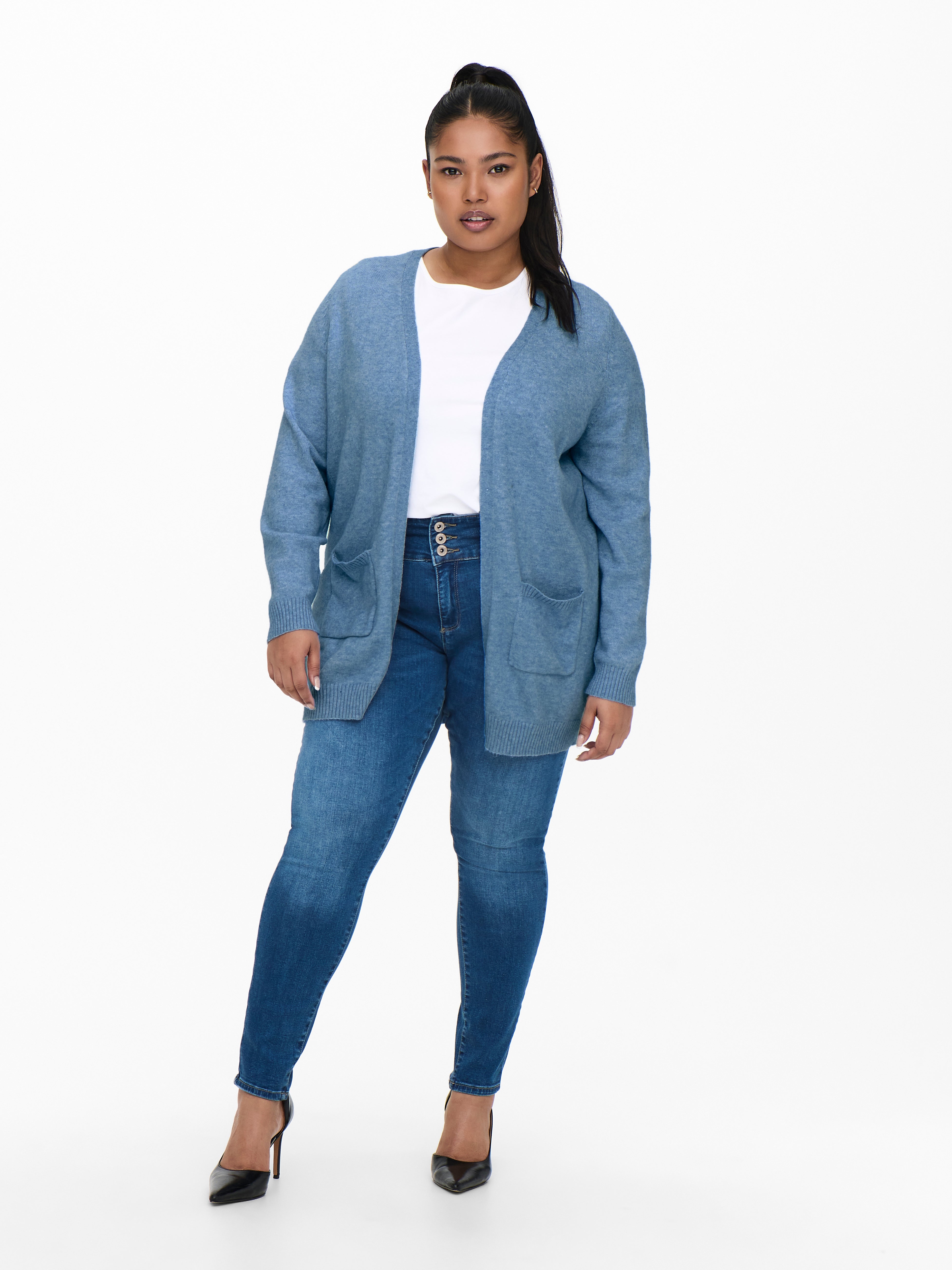 20% Rabatt auf Curvy offen Strickjacke | ONLY®