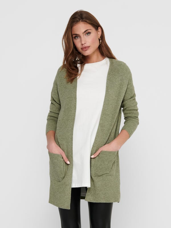 Loose fit Strikket cardigan med 25 rabatt | ONLY®