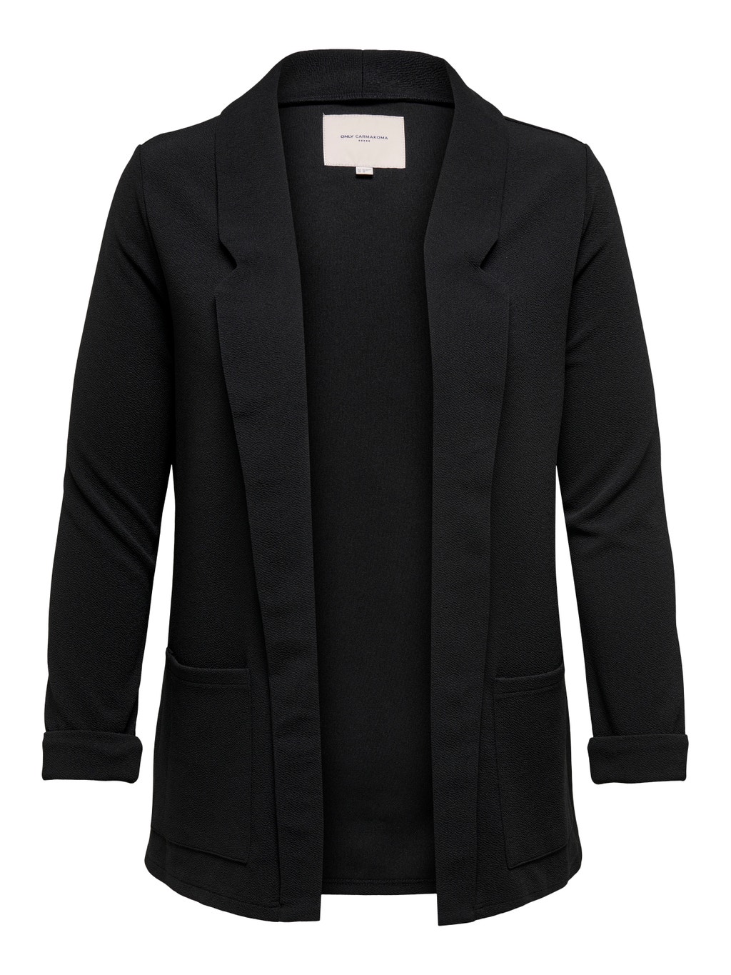 Curvy open Blazer | Zwart | ONLY®