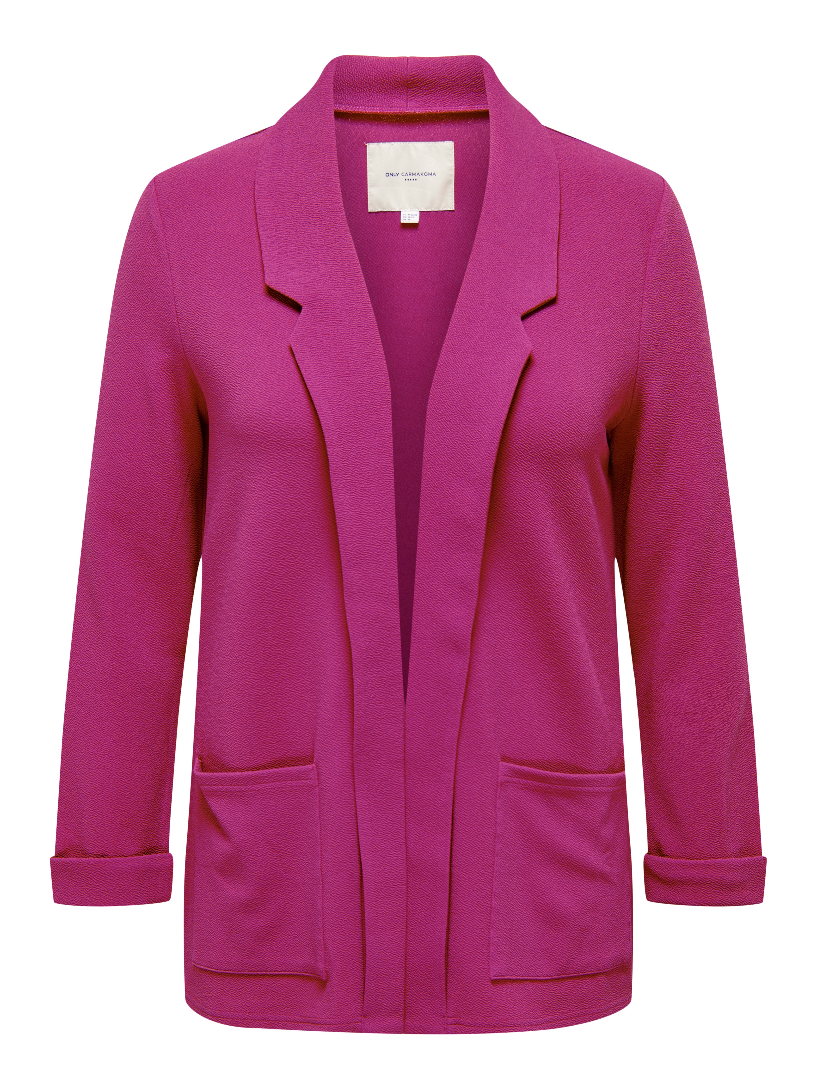 Curvy open Blazer | Dark Purple | ONLY®