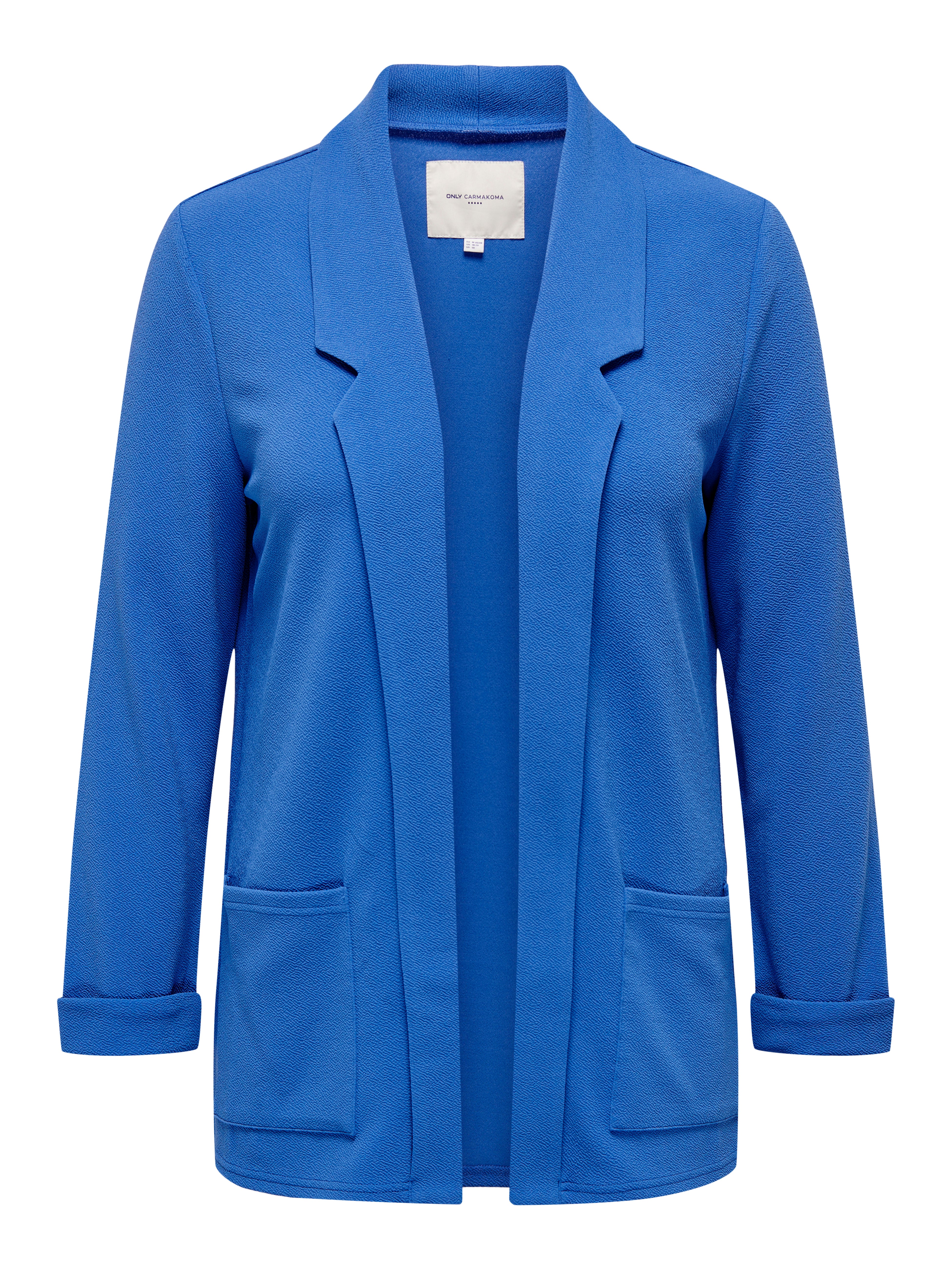 Curvy open Blazer | Medium Blue | ONLY®