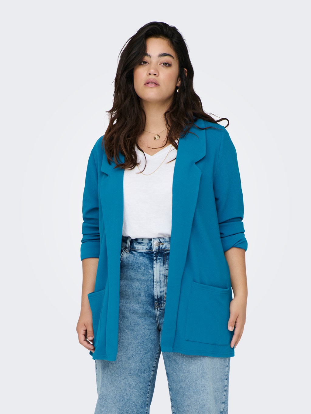 Curvy open Blazer with 30% discount! | ONLY®