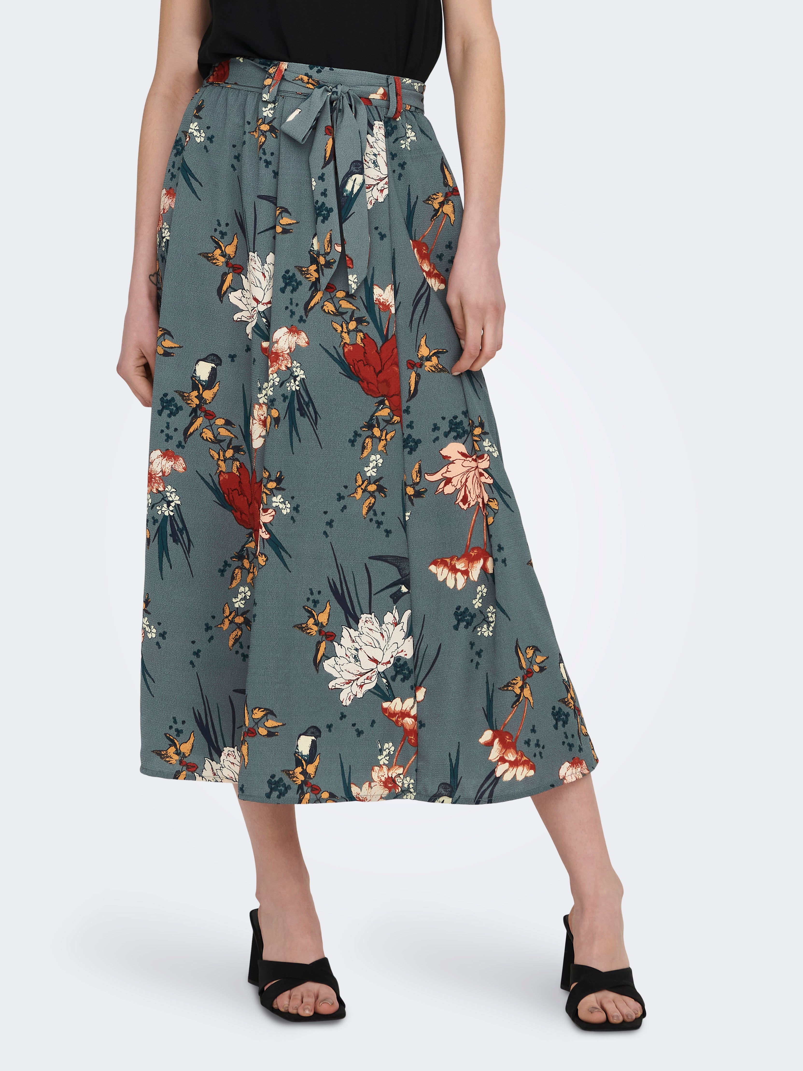 Midi-rokken: zwart, rood en meer | ONLY