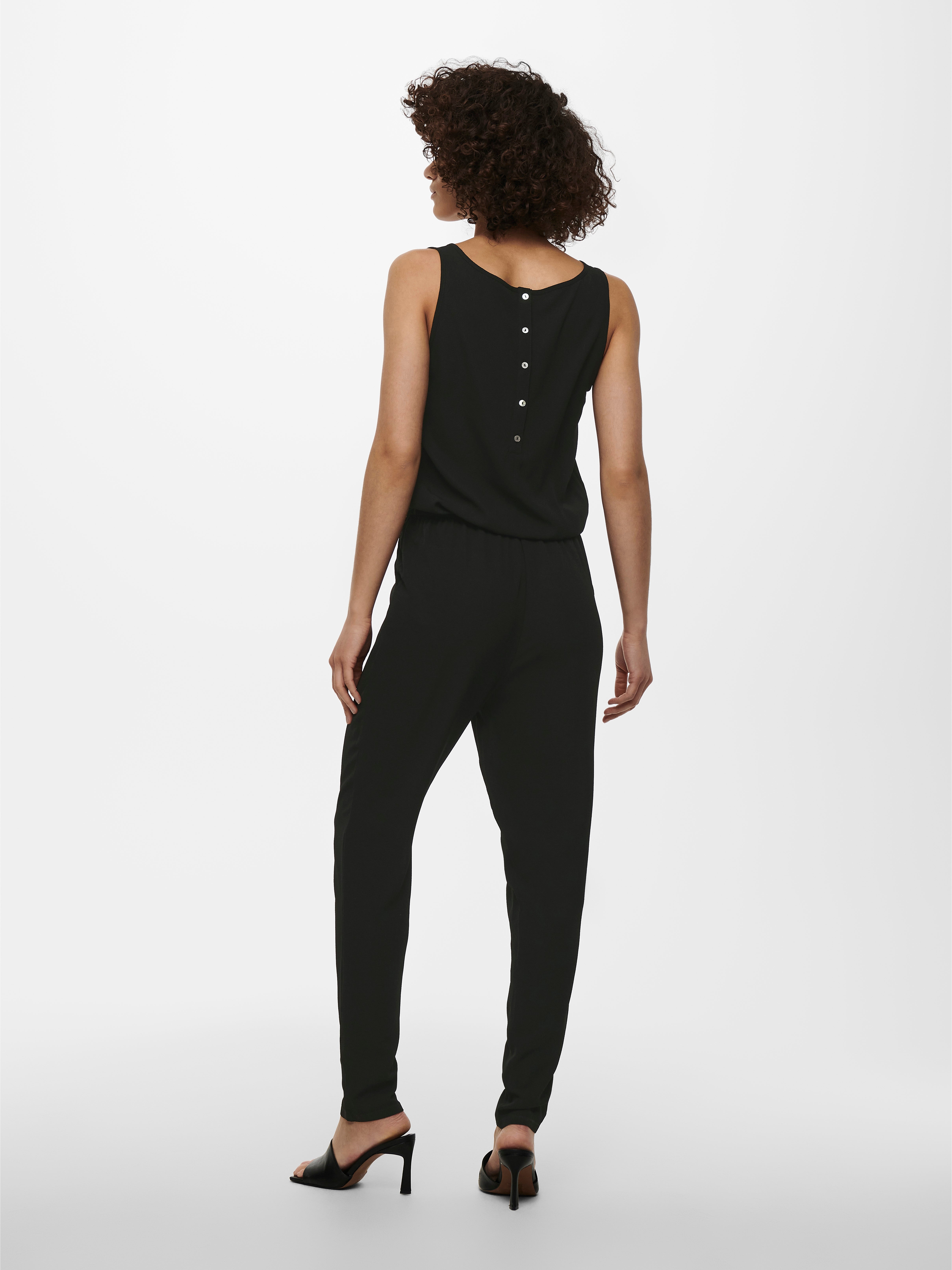 Solid colored Jumpsuit | Black | ONLY®