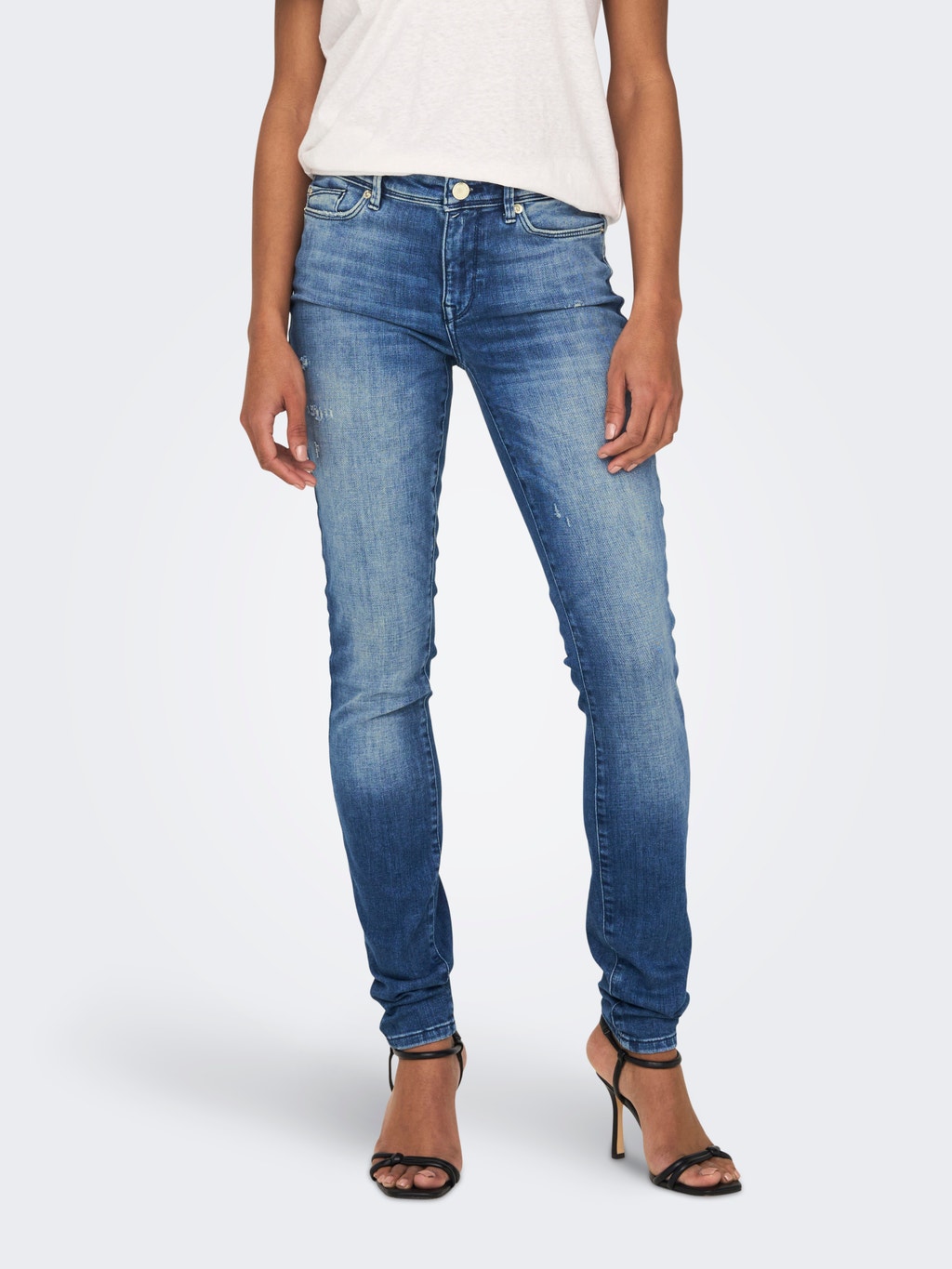 ONLShape Life Reg Skinny Jeans Midden Blauw ONLY onlshape-life-reg-skinny-jeans-midden-blauw-only