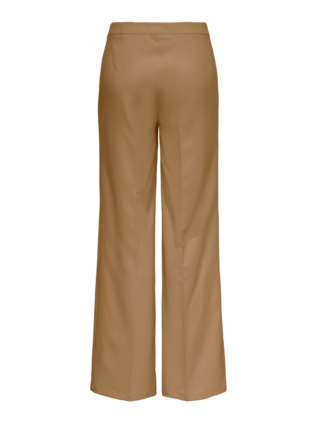 Highwaisted Wide Trousers Medium Brown ONLY highwaisted-wide-trousers-medium-brown-only