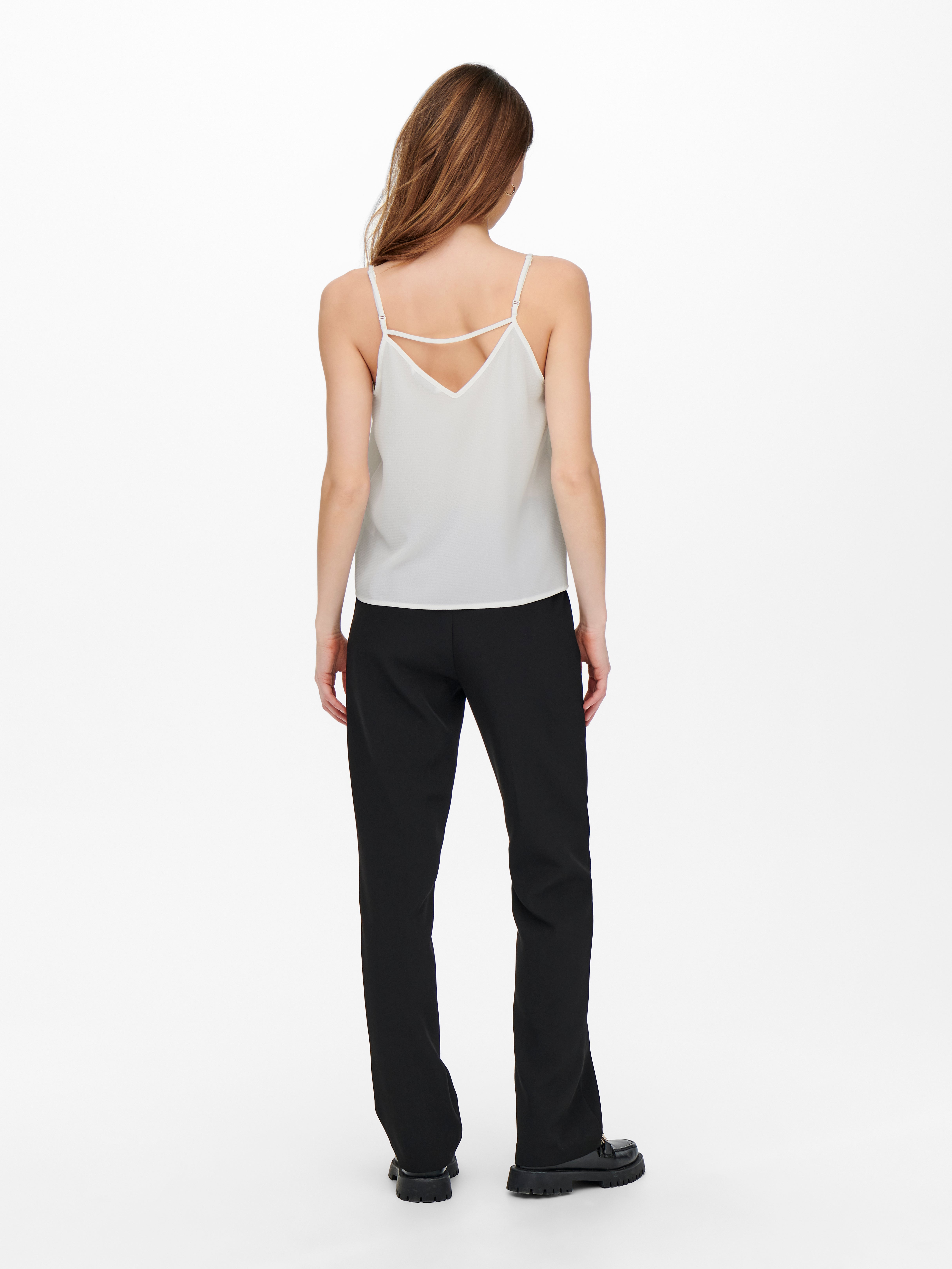 Singlet Top | Wit | ONLY®