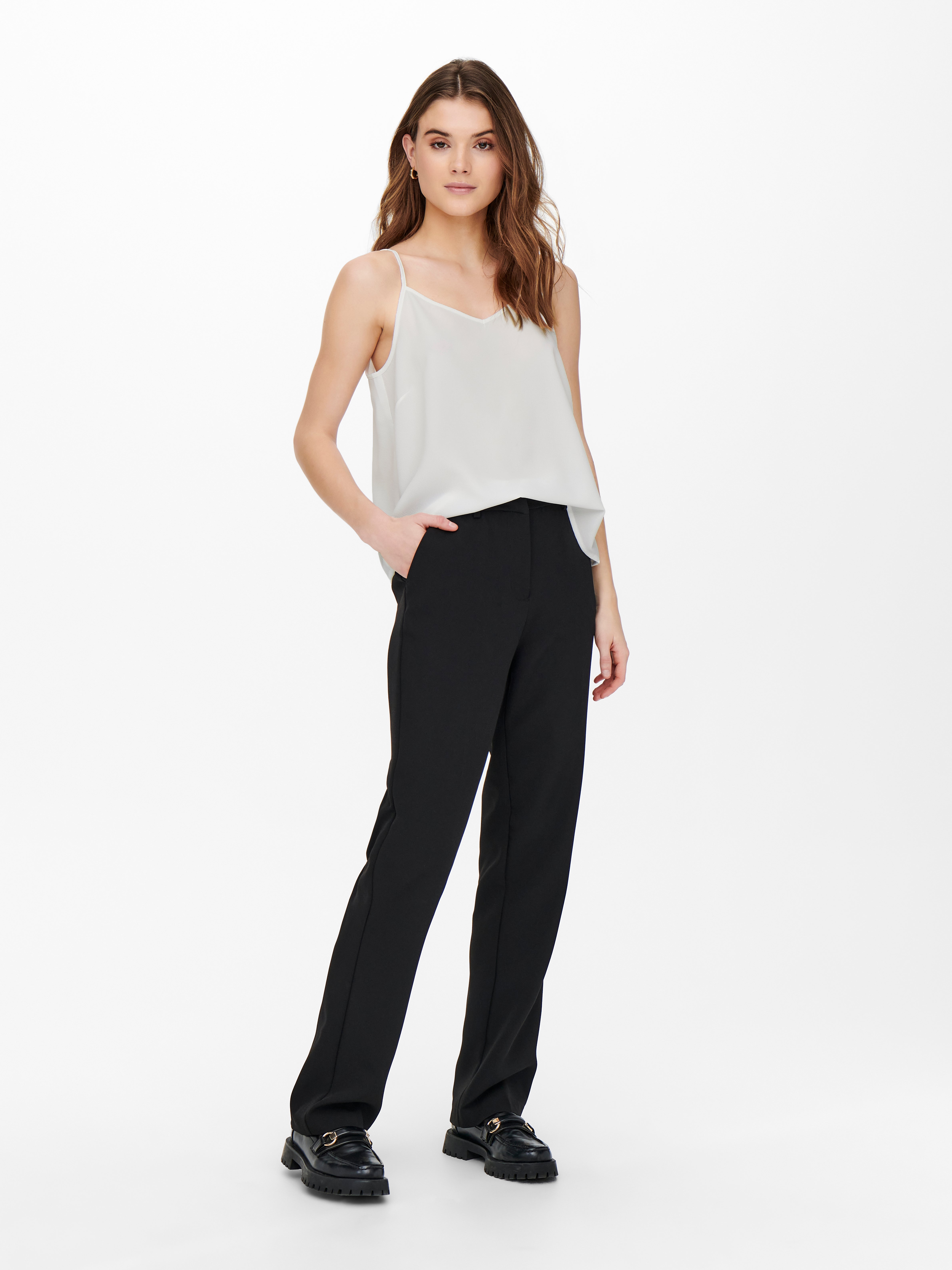 Singlet Top | Wit | ONLY®