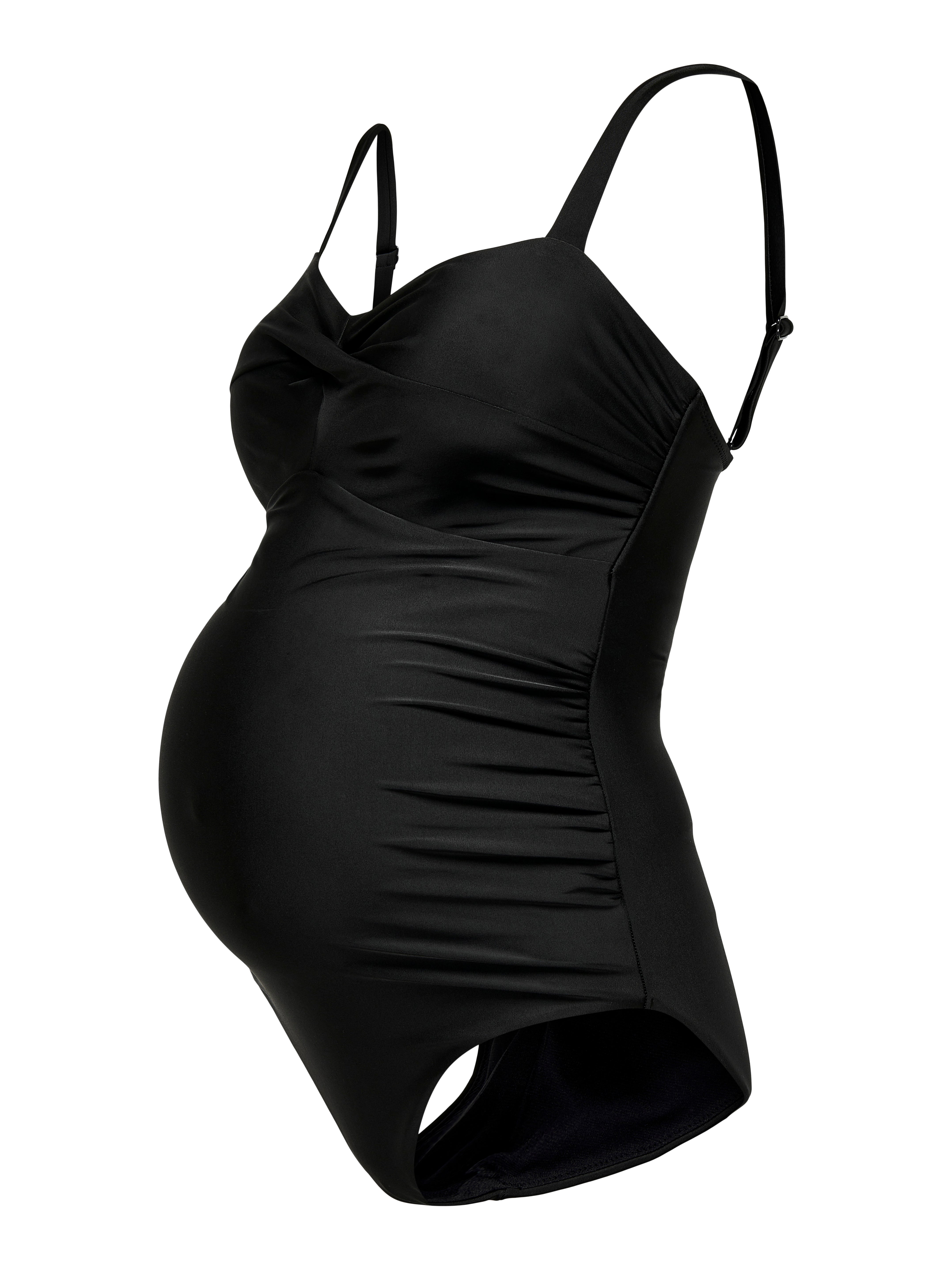 Mama padded Swimsuit | Black | ONLY®
