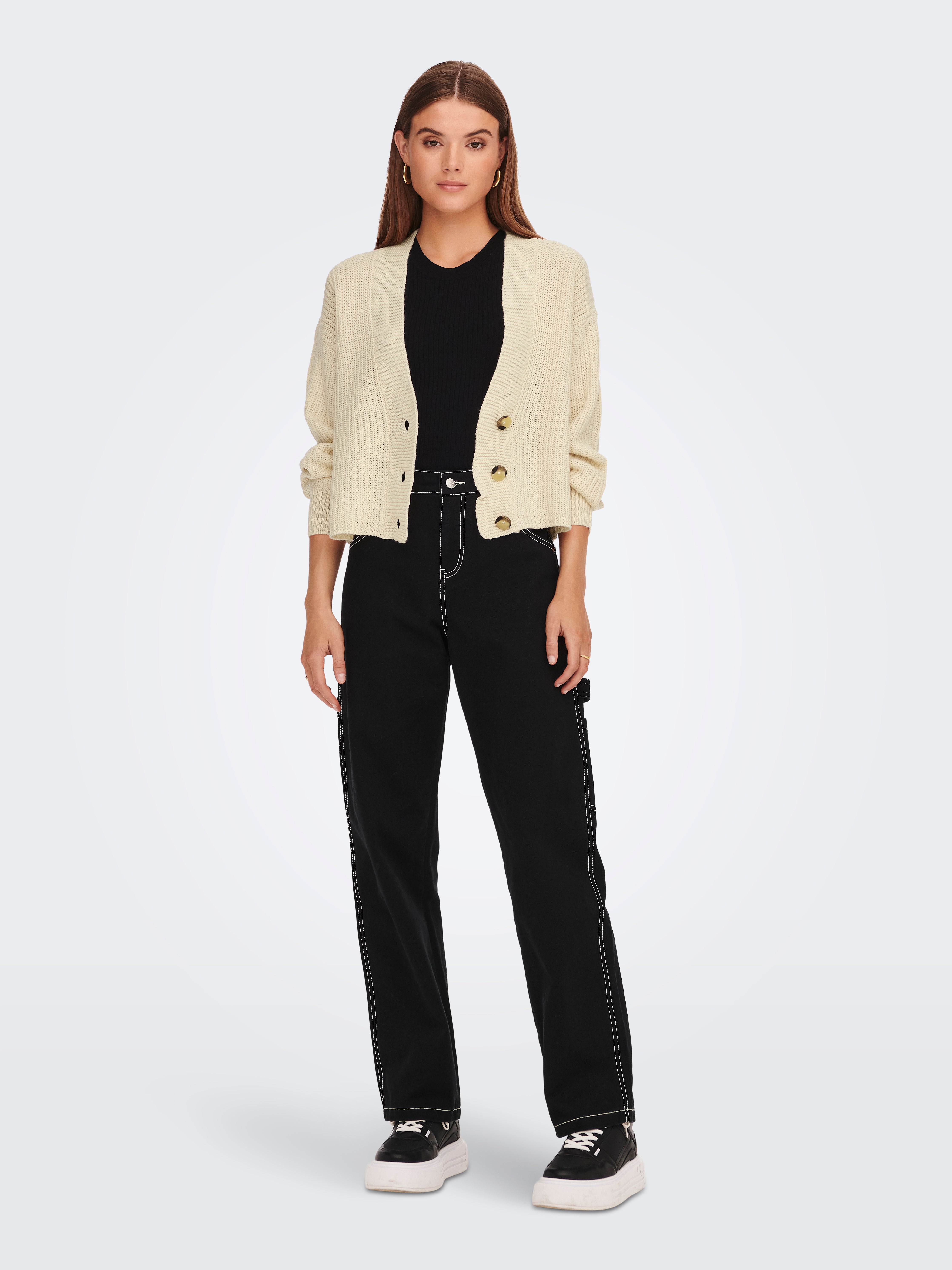 Solid colored Knitted Cardigan with 30% discount! | ONLY®