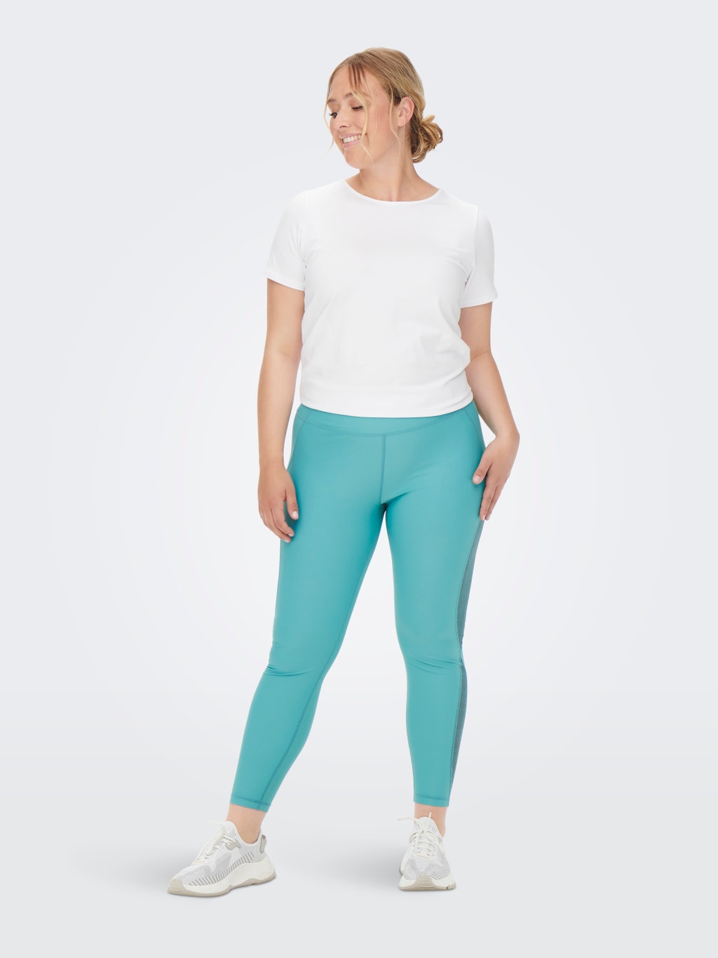 Enger Schnitt Curve Leggings | Dunkelblau | ONLY®