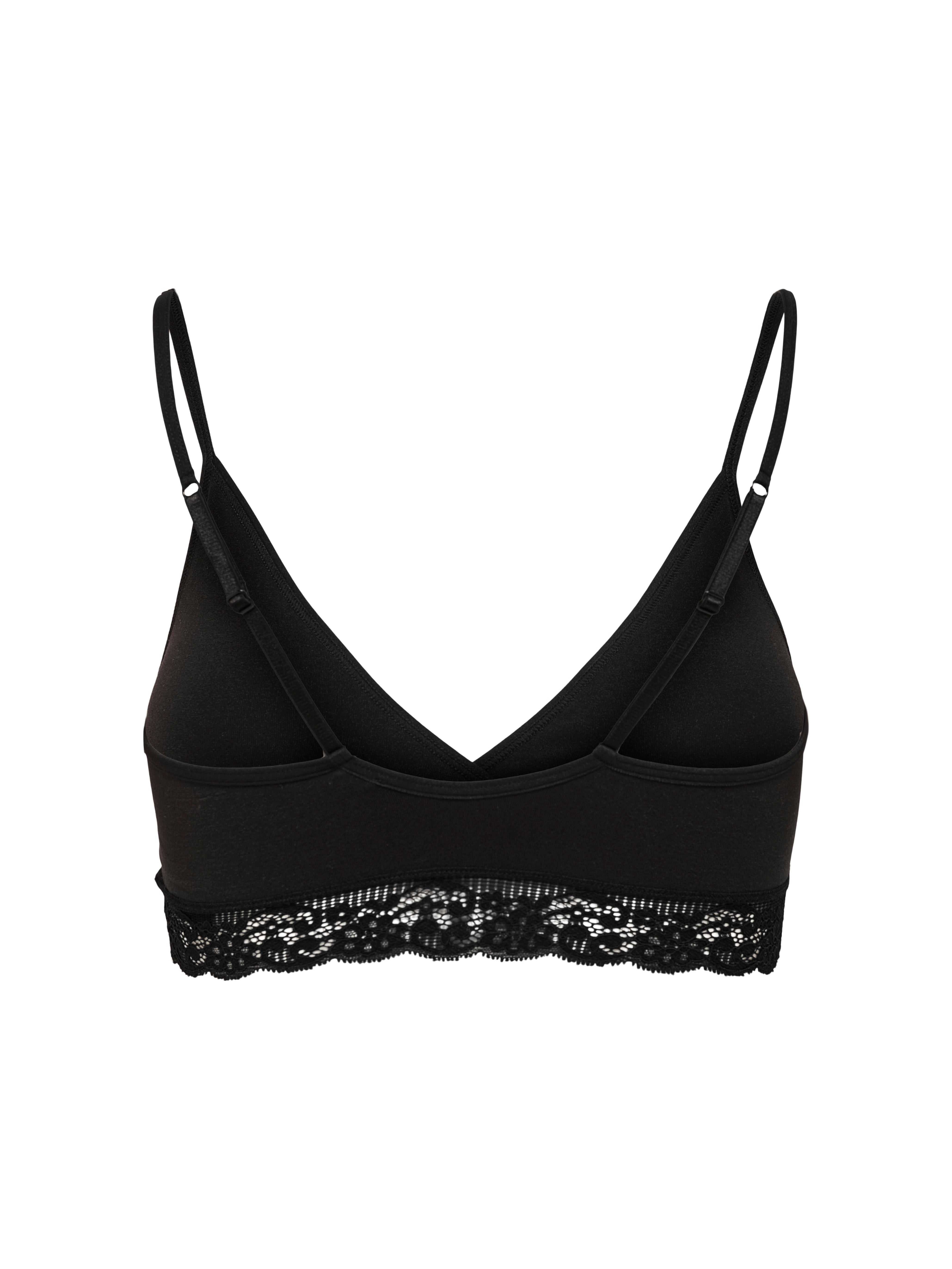 Mama Allaitement enveloppant en dentelle Soutien-gorge | Noir | ONLY®