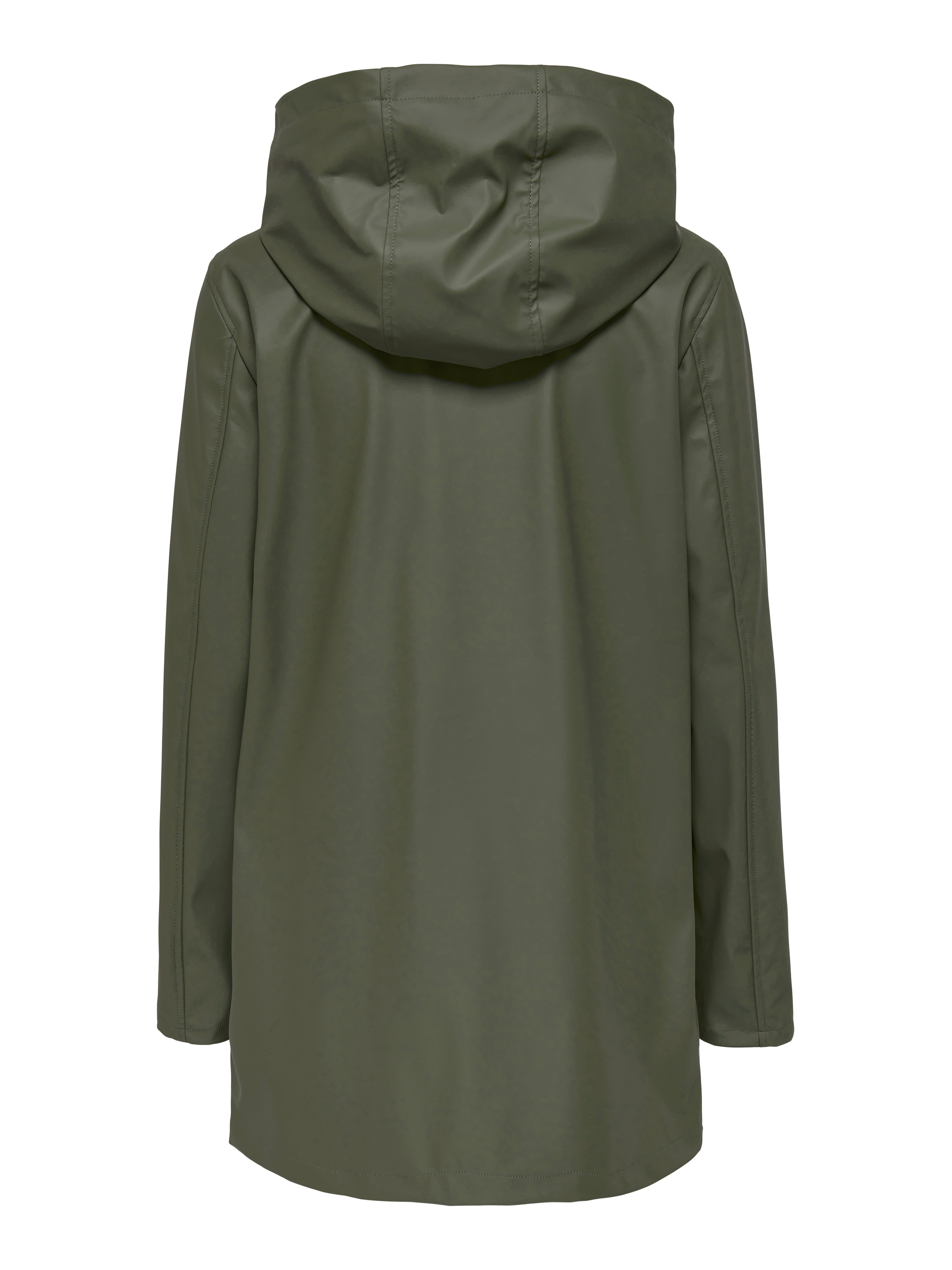 Solid Colored Rain jacket | Medium Green | ONLY®