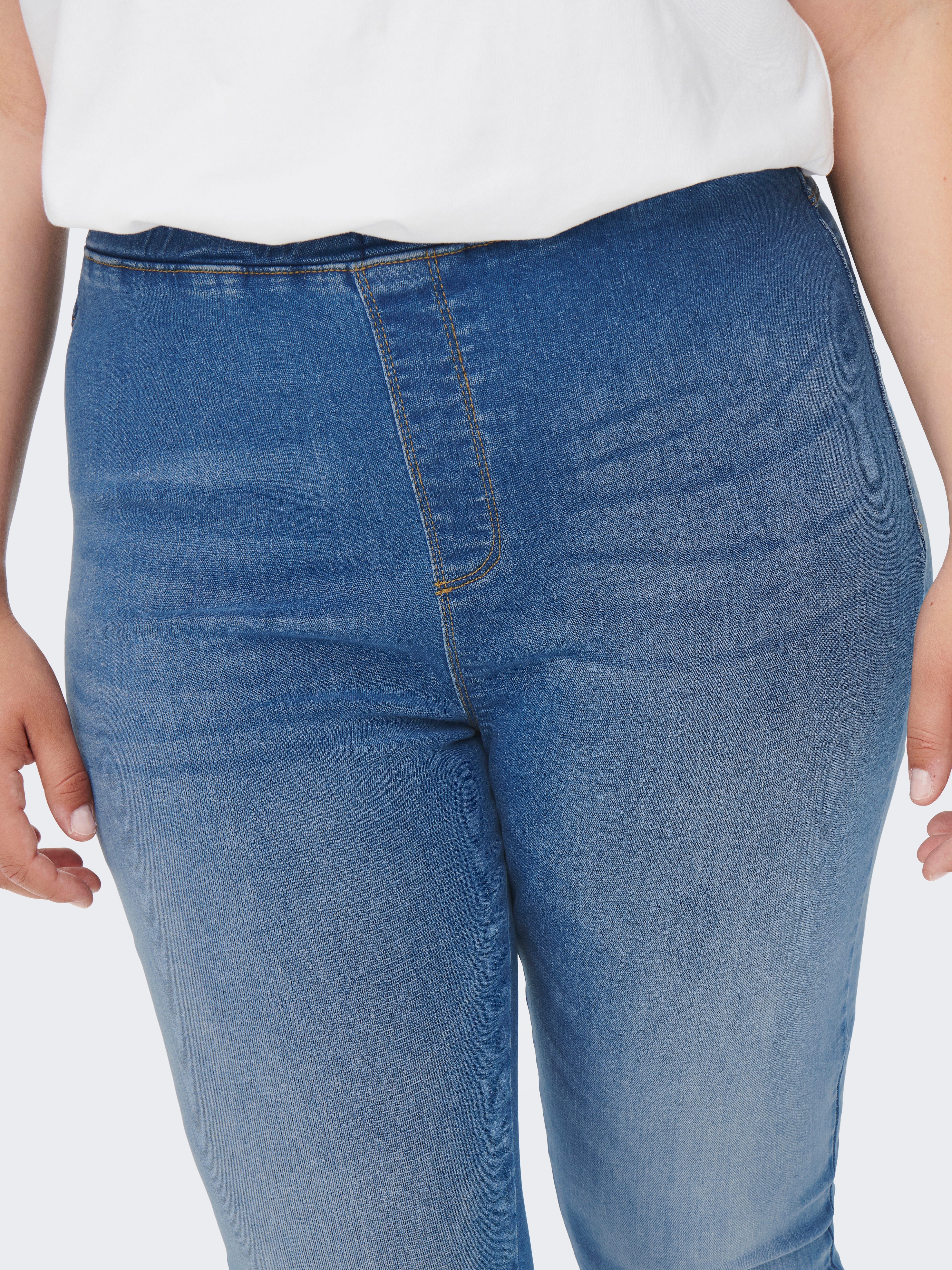 CARLAOLA Cintura alta Corte jegging Vaqueros | Azul claro | ONLY®