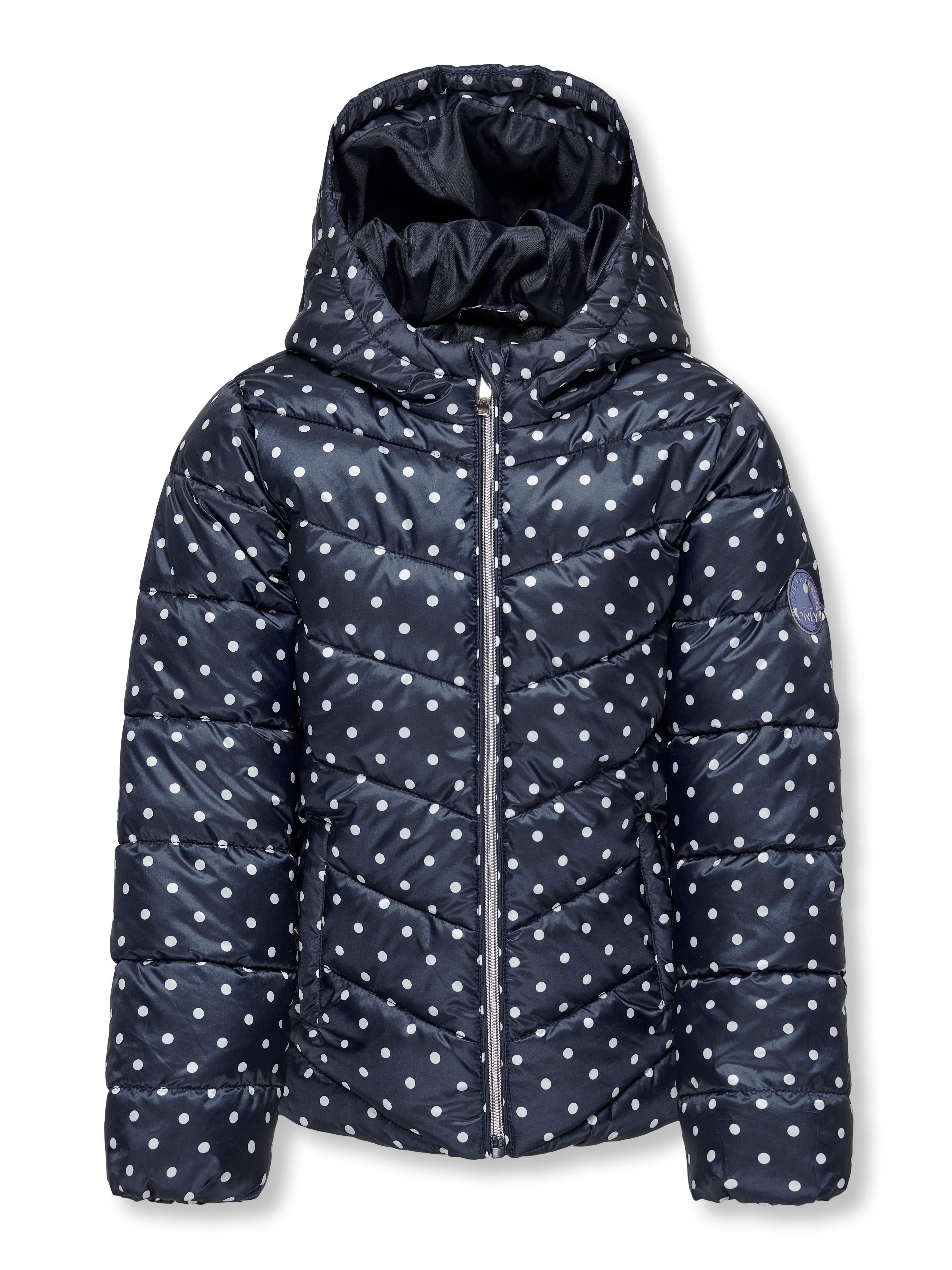 Hood Quilted Jacket | Dark Blue | ONLY®