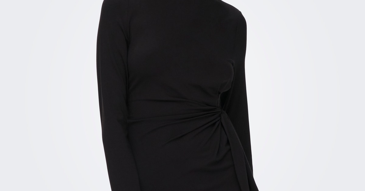 Knot detail dress | Black | ONLY®
