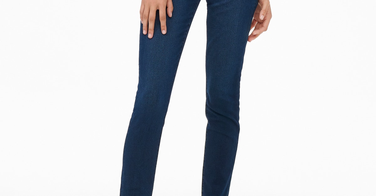 JDYTULGA Høy midje Skinny Fit Jeans | Mørk blå | ONLY®