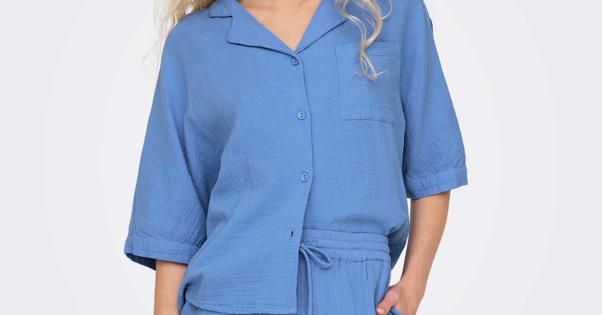 ONLTHYRA Camicia | Medium Blue | ONLY®