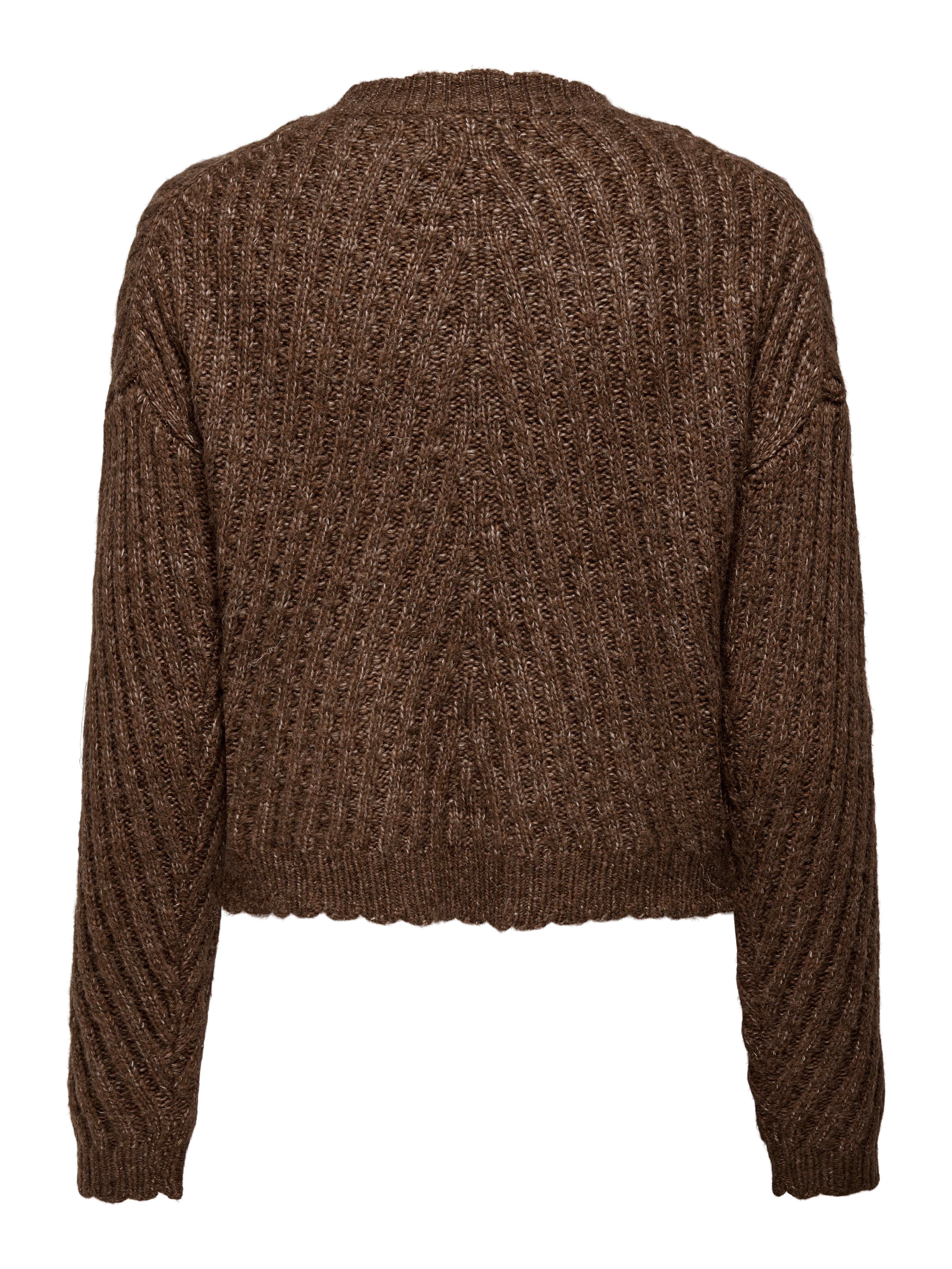 ONLNEW Knitted pullover | Medium Brown | ONLY® ONLNEW Knitted pullover | Medium Brown | ONLY®