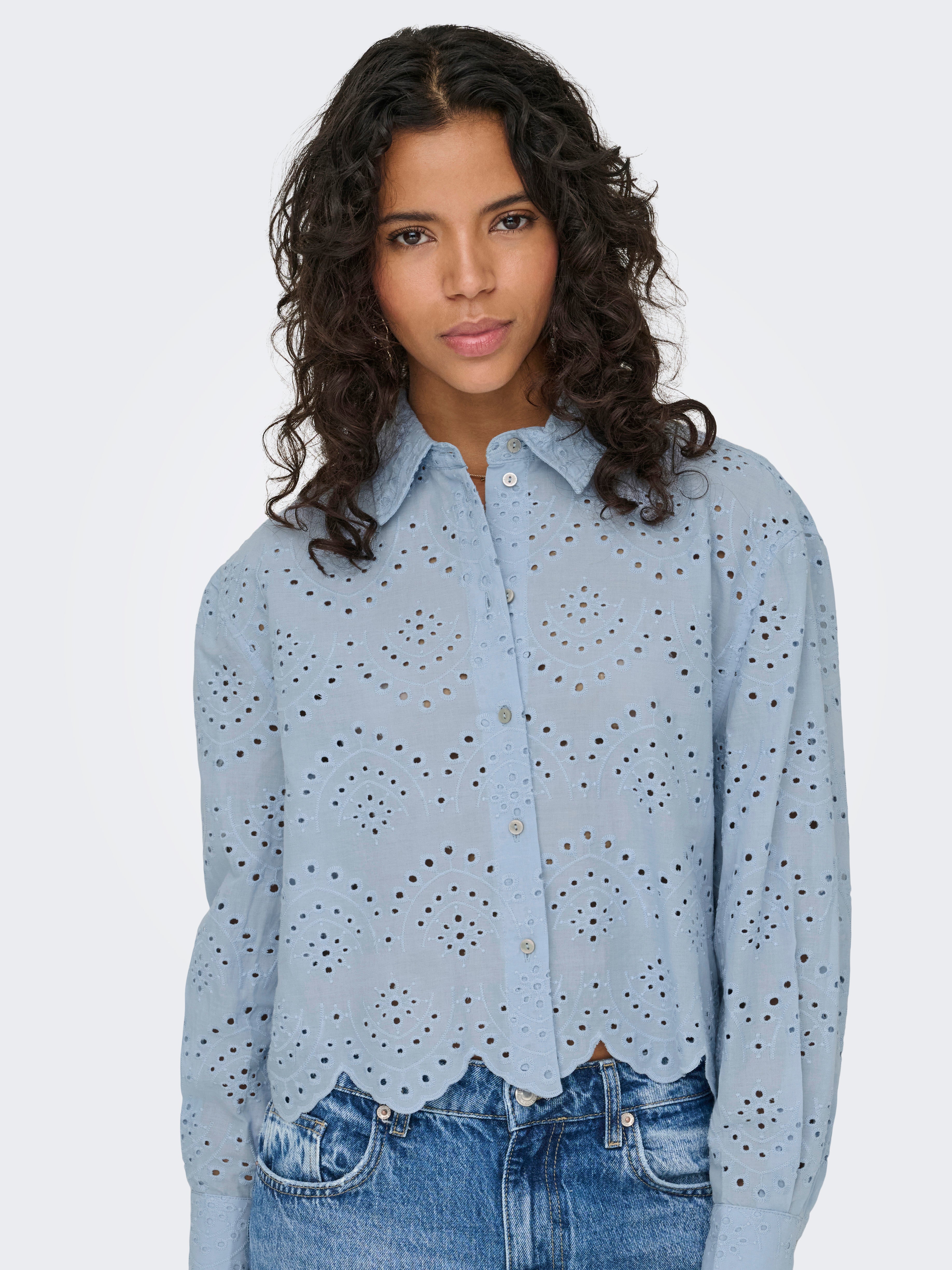 ONLVALAIS Shirt | Medium Blue | ONLY®